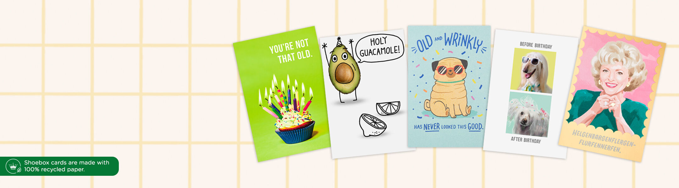 Funny Birthday Cards | Shoebox Cards | Hallmark