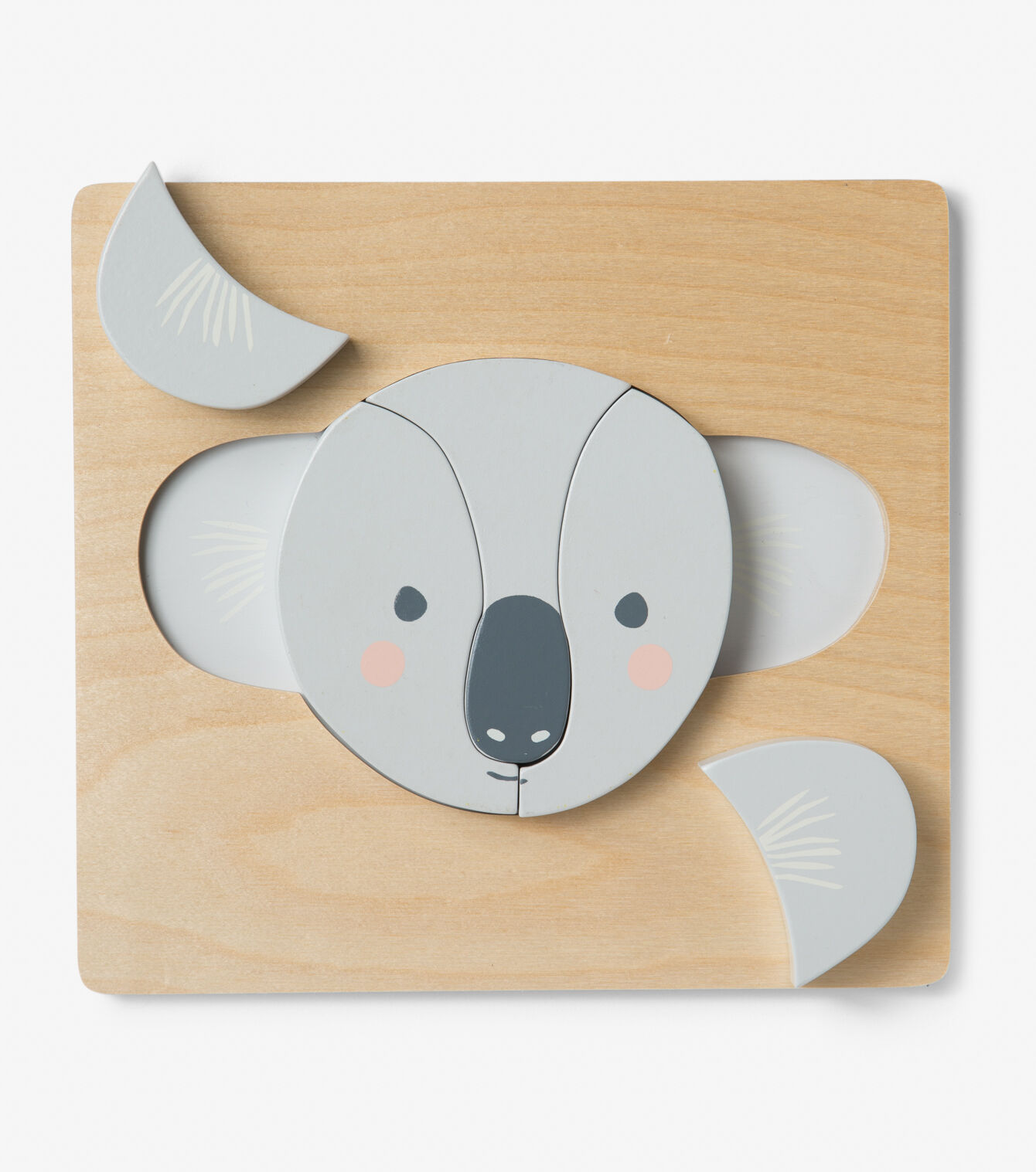 Koala Face Wooden Puzzle