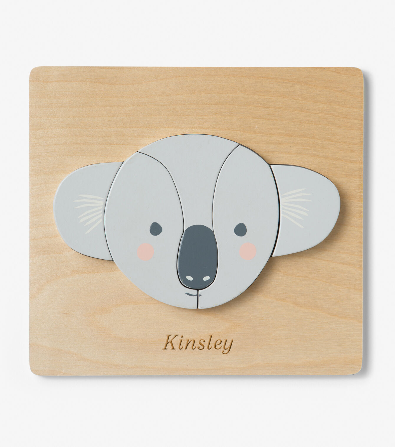 Koala Face Wooden Puzzle