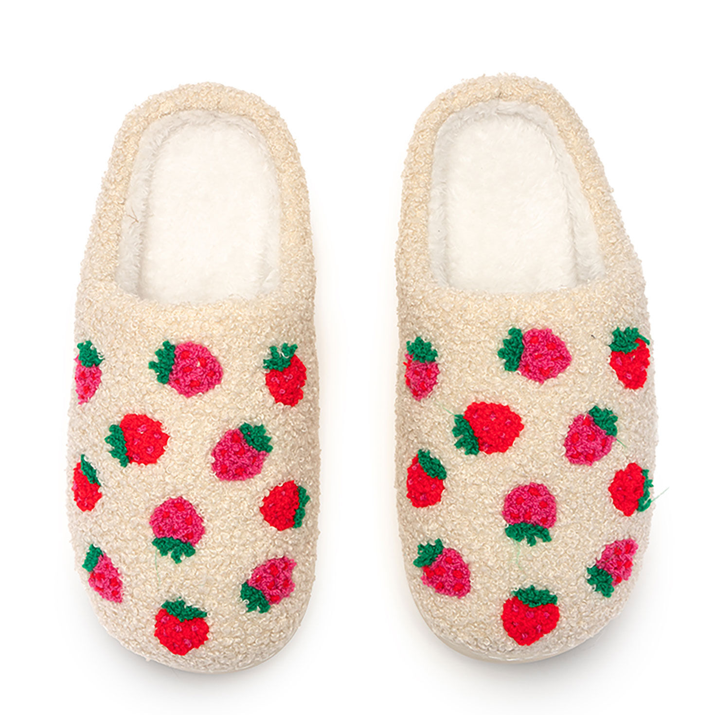 Living Royal Strawberries and Cream Slippers - Socks & Slippers | Hallmark