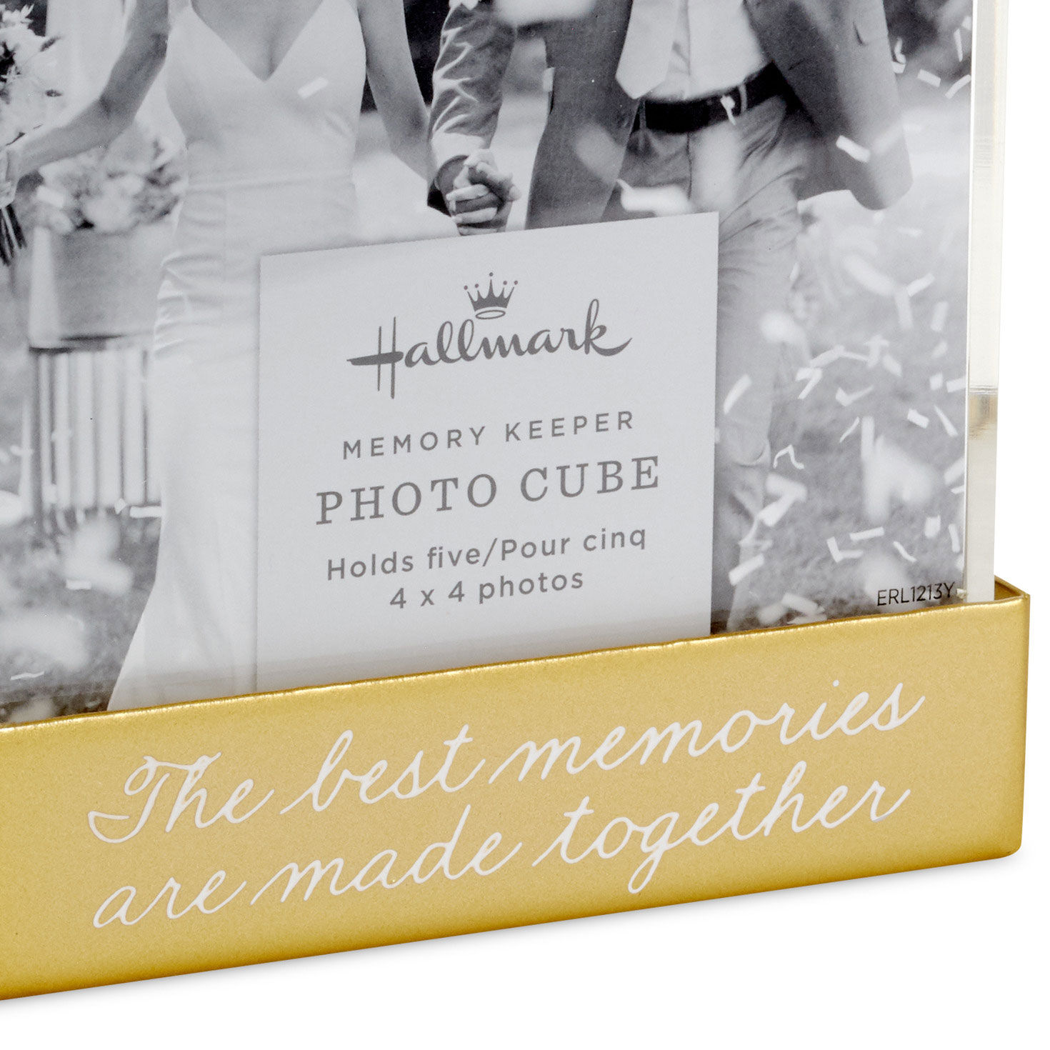Photo Cube Acrylic Picture Frame, Holds 5 Photos - Picture Frames ...