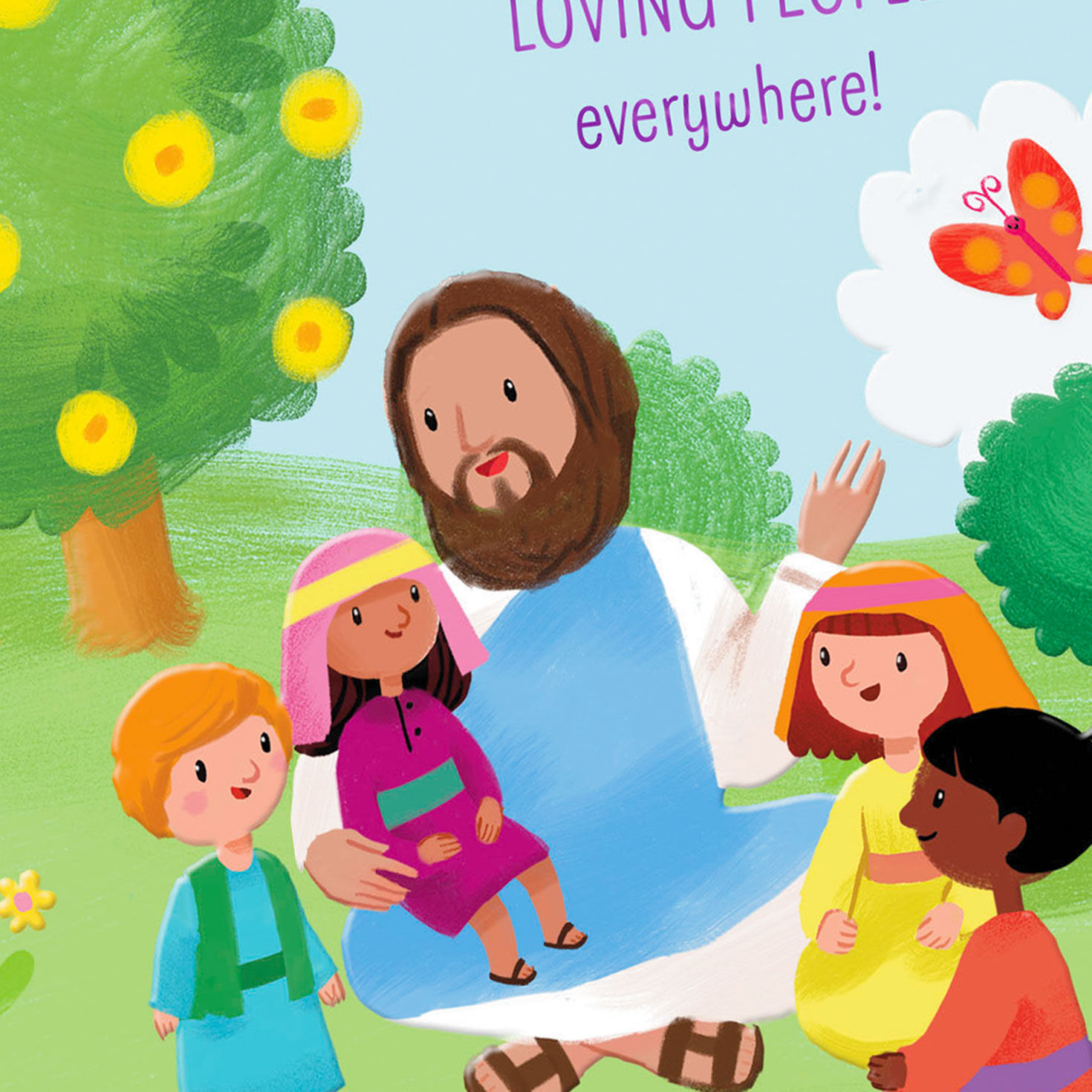 Jesus Is Our Shepherd Religious Easter Card for Kid - Greeting Cards ...