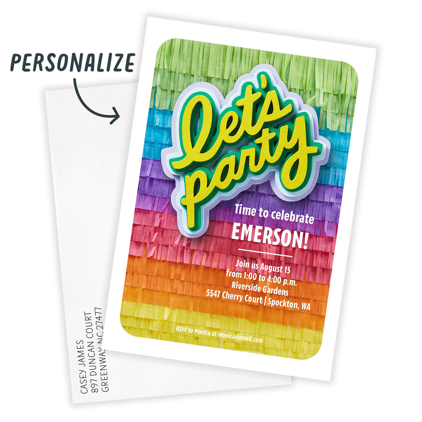 Let's Party Piñata Invitation - Invitations | Hallmark