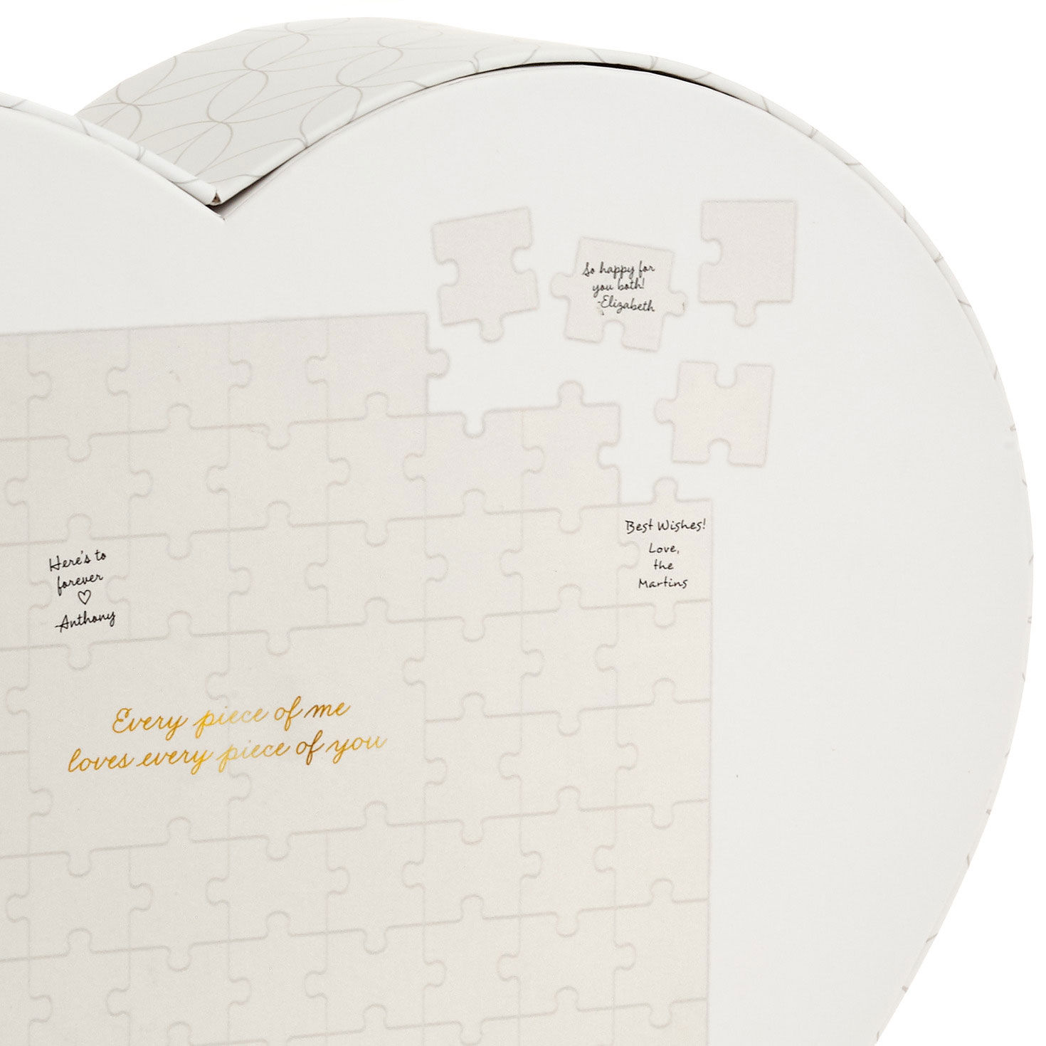 Wedding Reception Guest Book Autograph Puzzle - Party Favors | Hallmark