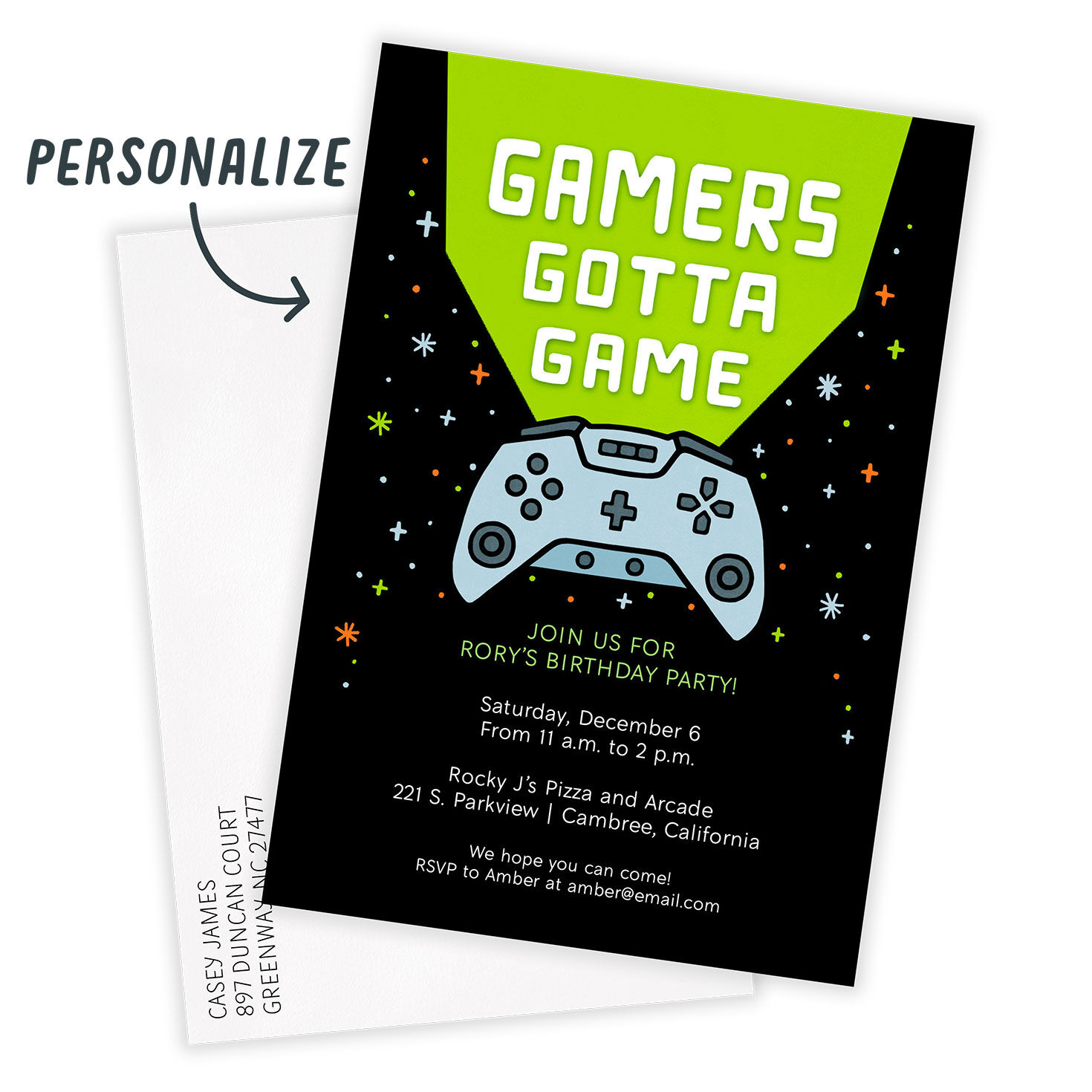 Video Gamer Birthday Invitation - Invitations | Hallmark