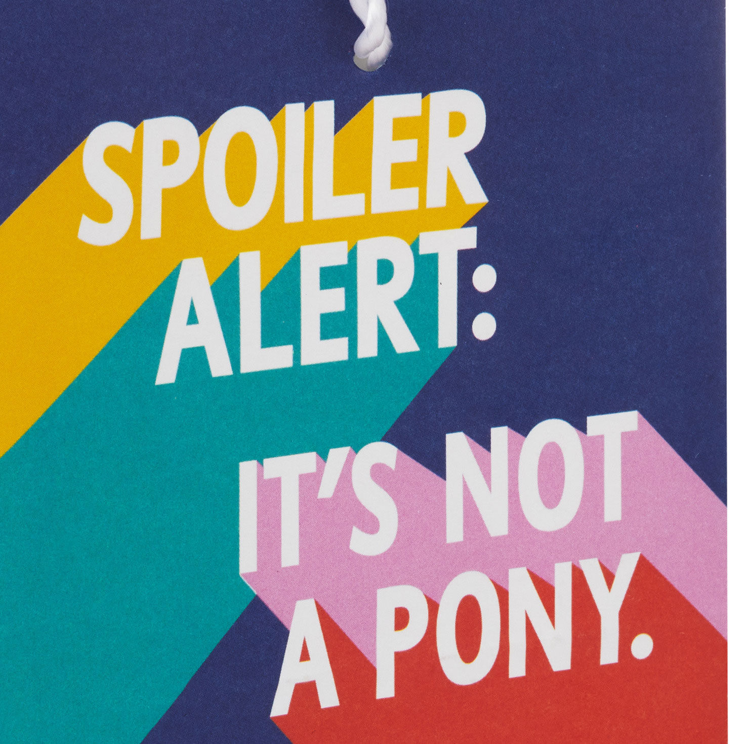 4.6" Spoiler Alert Gift Card Holder Mini Bag - Gift Card Holders | Hallmark