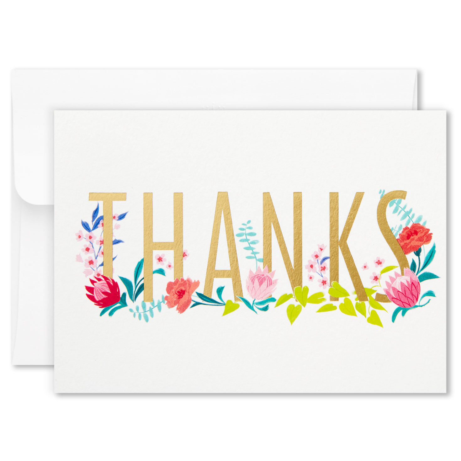 Pretty Floral Assorted Blank Thank-You Notes, Box of 24 - Note Cards ...