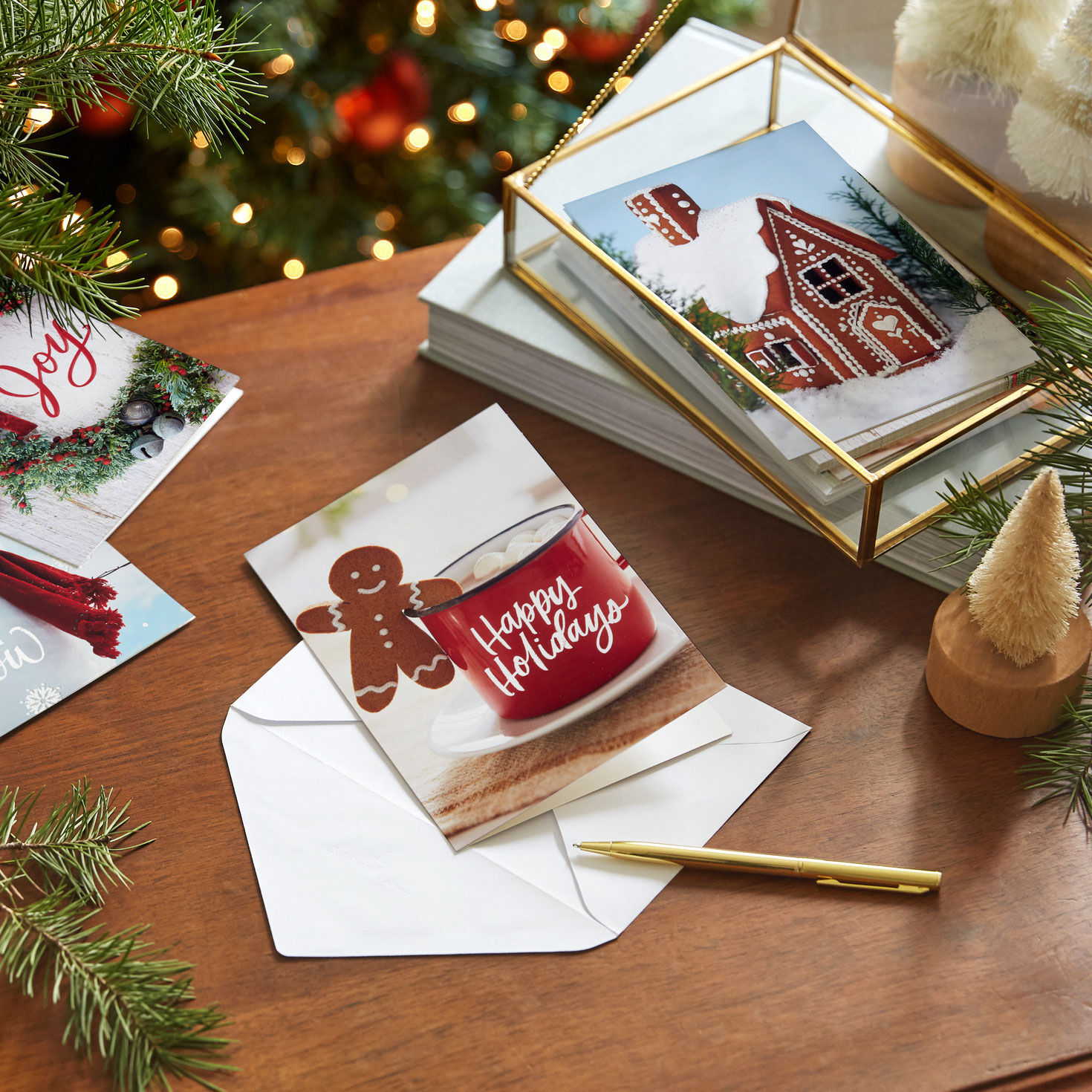 Winter Cheer Assorted Boxed Christmas Cards, Pack of 12 - Boxed Cards ...