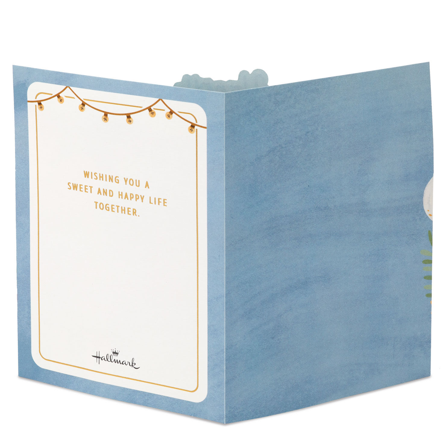 Wishing You a Sweet and Happy Life 3D Pop-Up Wedding Card - Greeting ...
