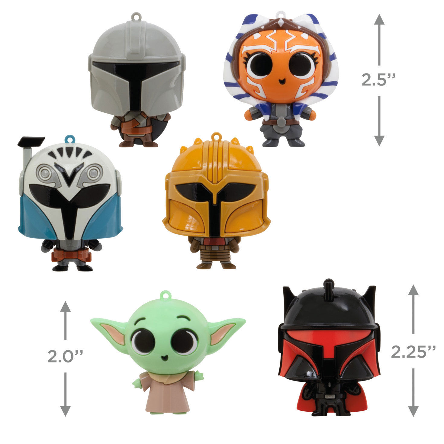 Star Wars: The Mandalorian™ Series 5 Mystery Shatterproof Hallmark ...