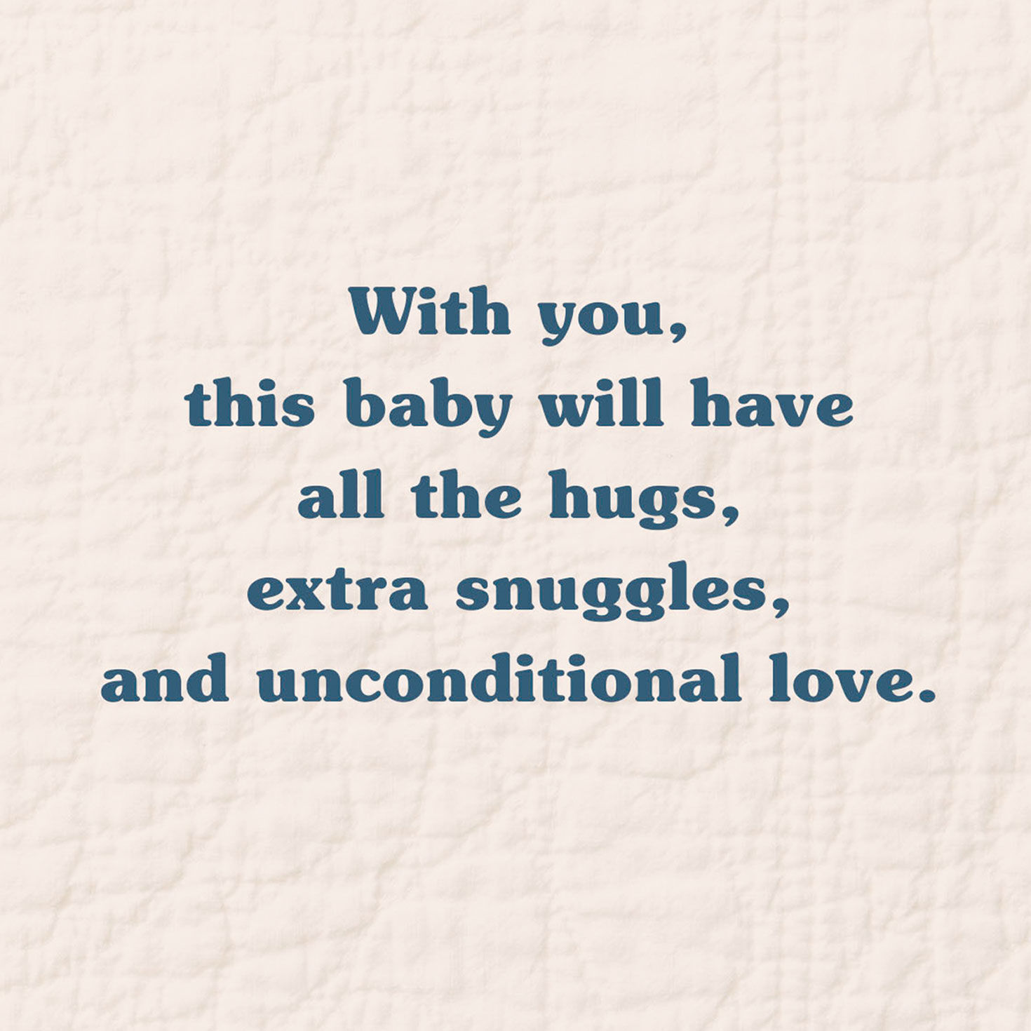 All the Snuggles New Baby Grandson Card - Greeting Cards | Hallmark