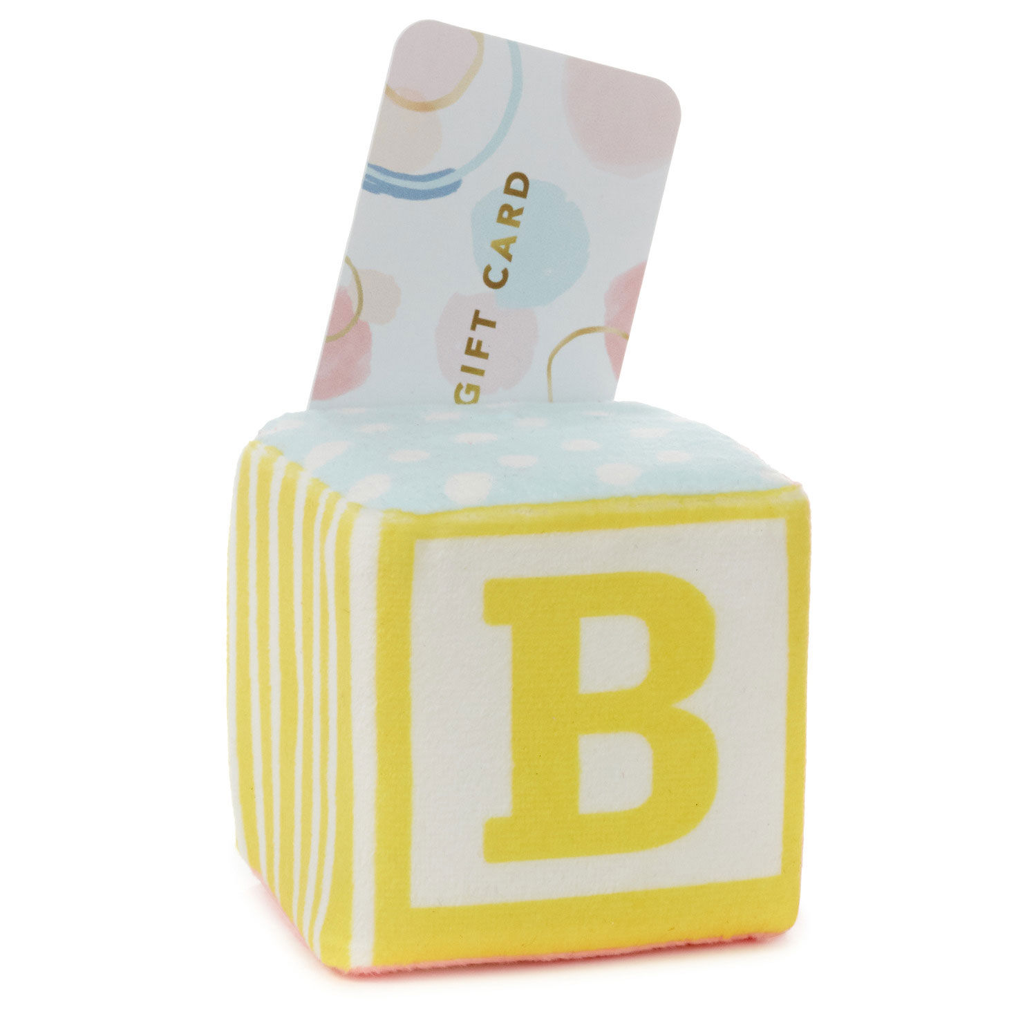 Baby Block Plush Gift Card Holder - Classic Stuffed Animals | Hallmark