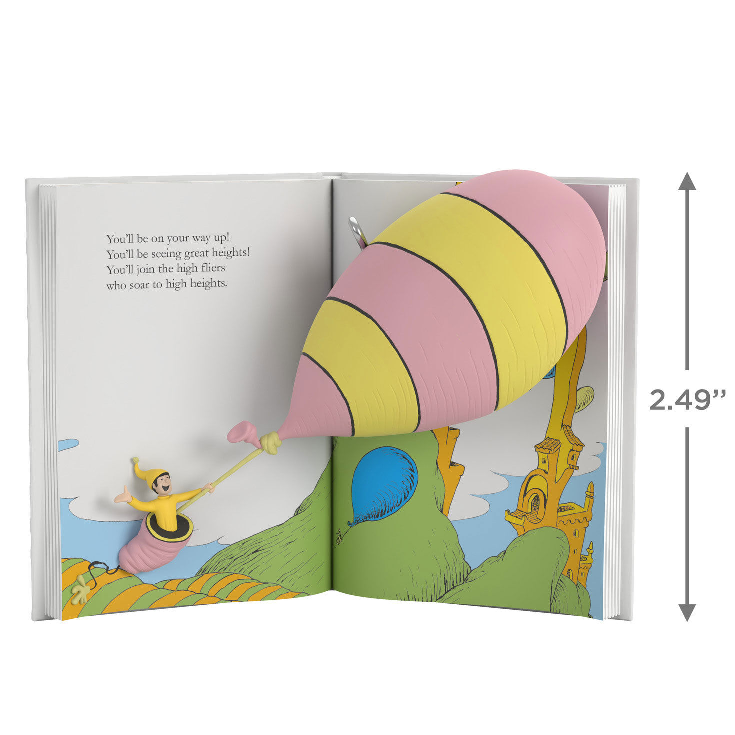Dr. Seuss's Oh, The Places You'll Go!™ Book Ornament - Keepsake ...