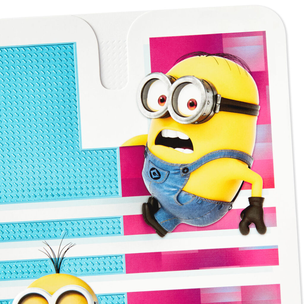 Despicable Me Minions Happy Day Birthday Card - Greeting Cards - Hallmark