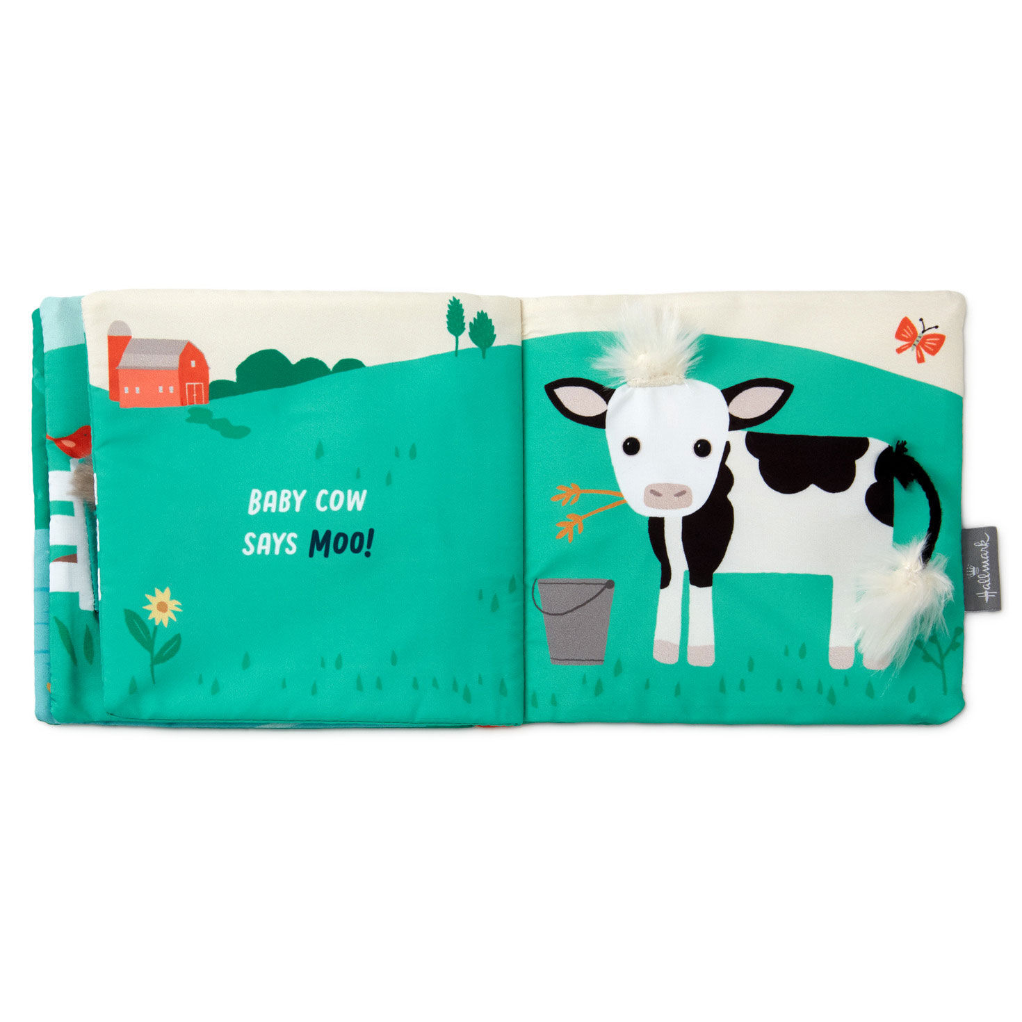 Farm Friends Touch-and-Feel Fabric Book for Kids - Cloth & Board Books ...
