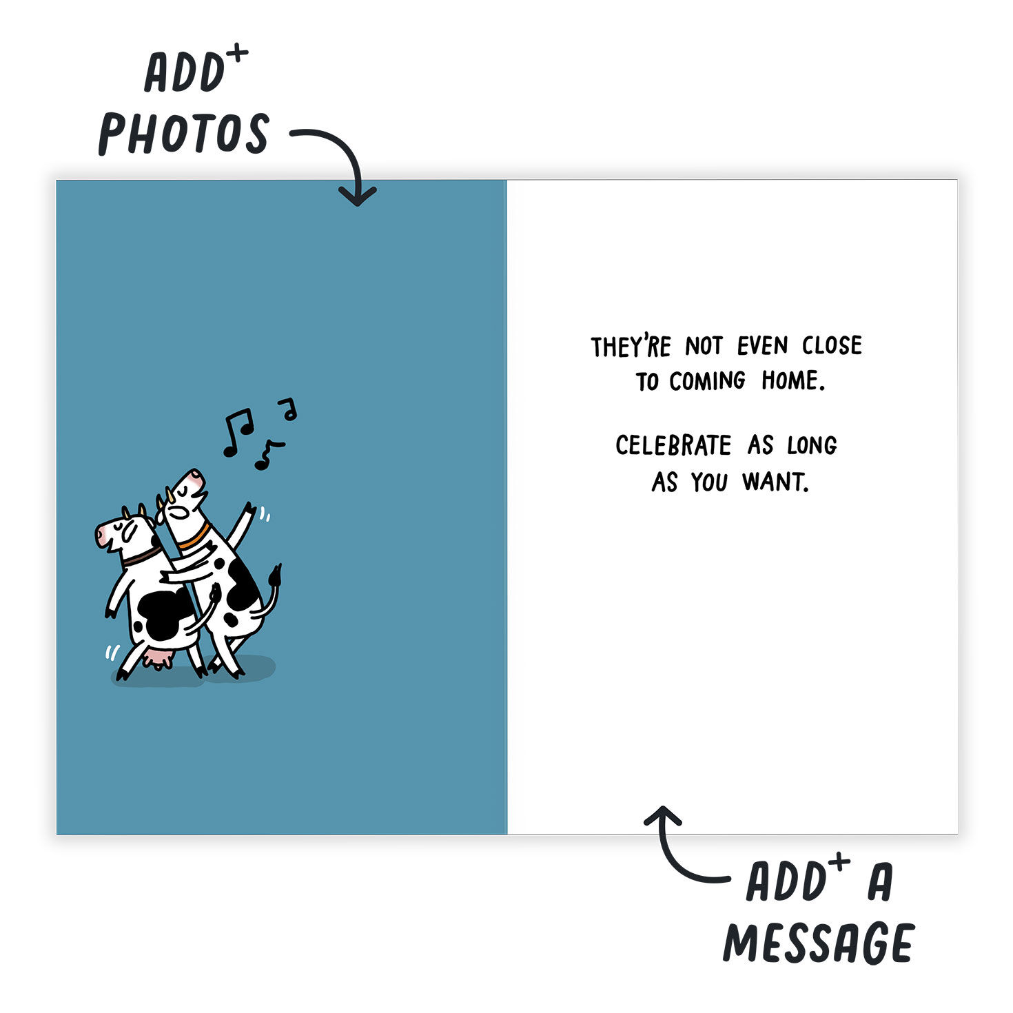 Partying Cows Funny Celebration eCard - eCards | Hallmark