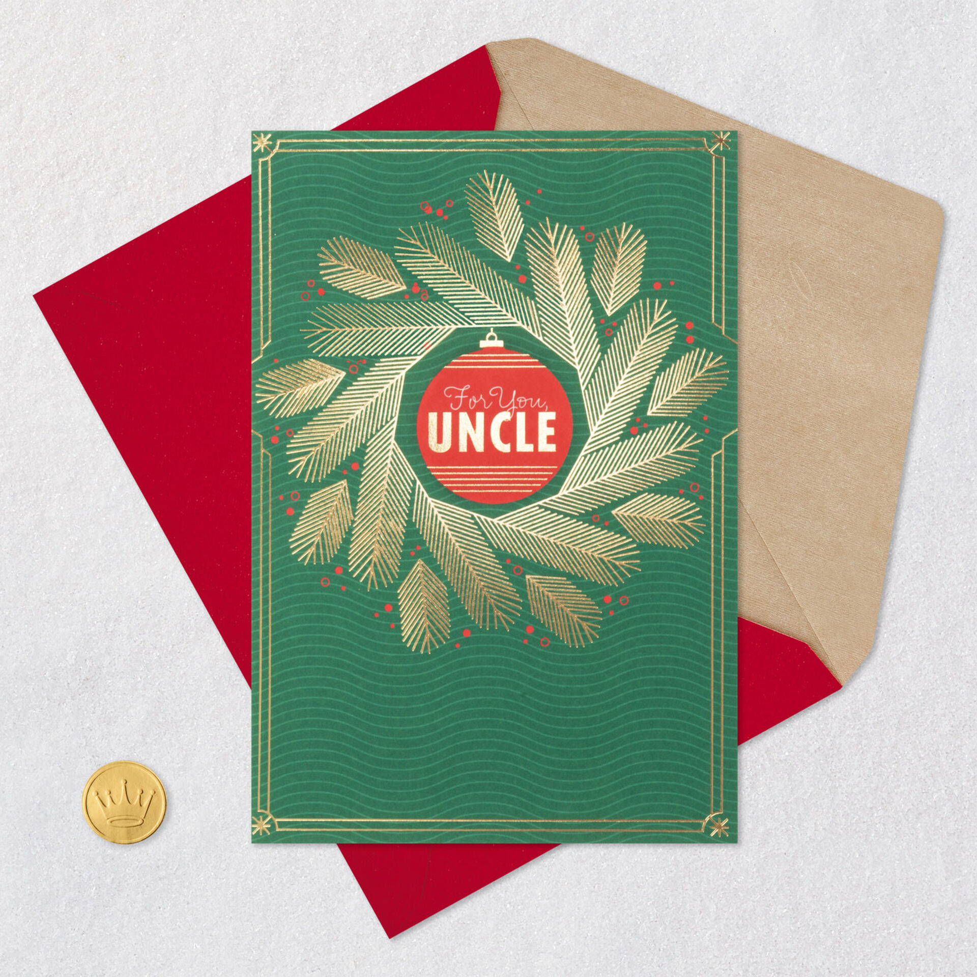 You're a Gift Christmas Card for Uncle - Greeting Cards - Hallmark