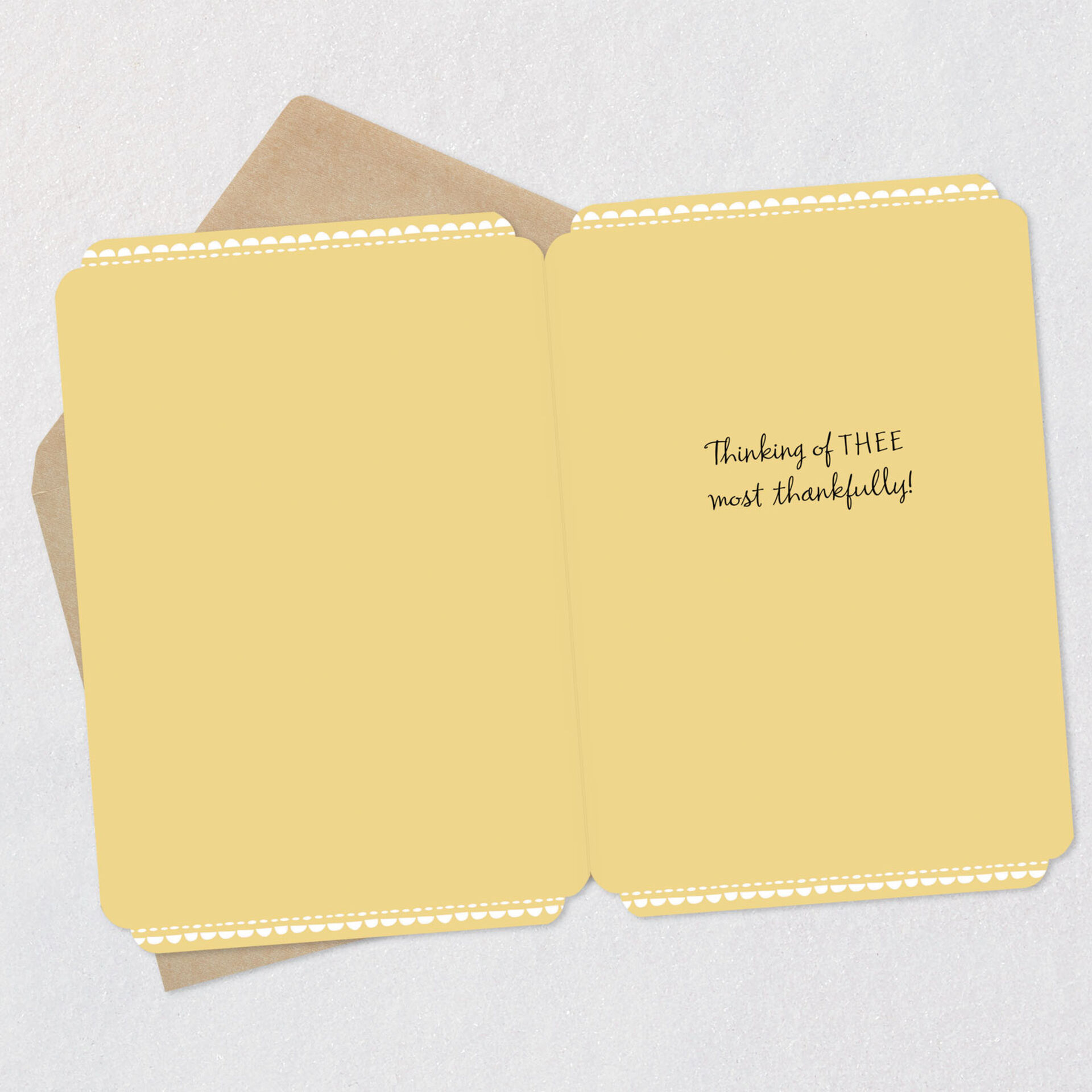 Two Pilgrim Dogs Thanksgiving Card From Both - Greeting Cards - Hallmark