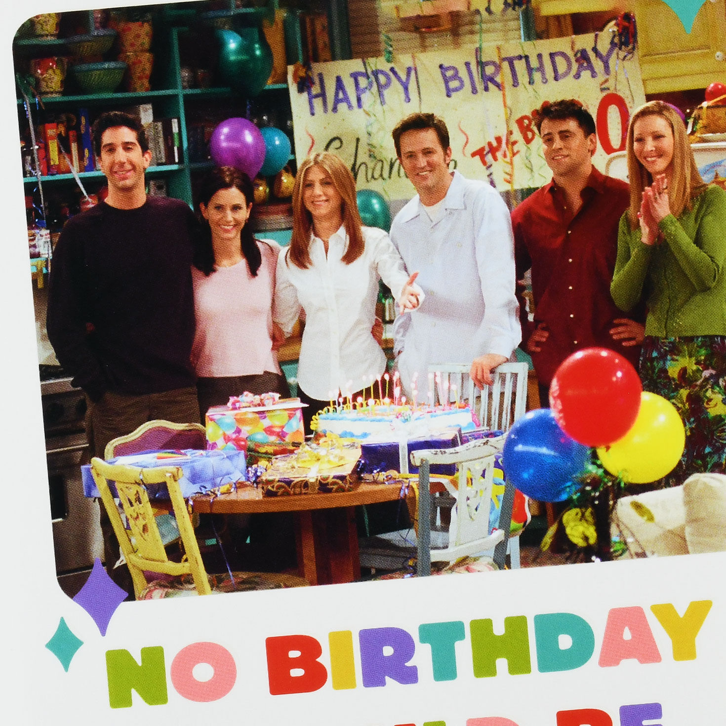 Friends™ Good Food and Laughs Funny Birthday Card From Us - Greeting ...