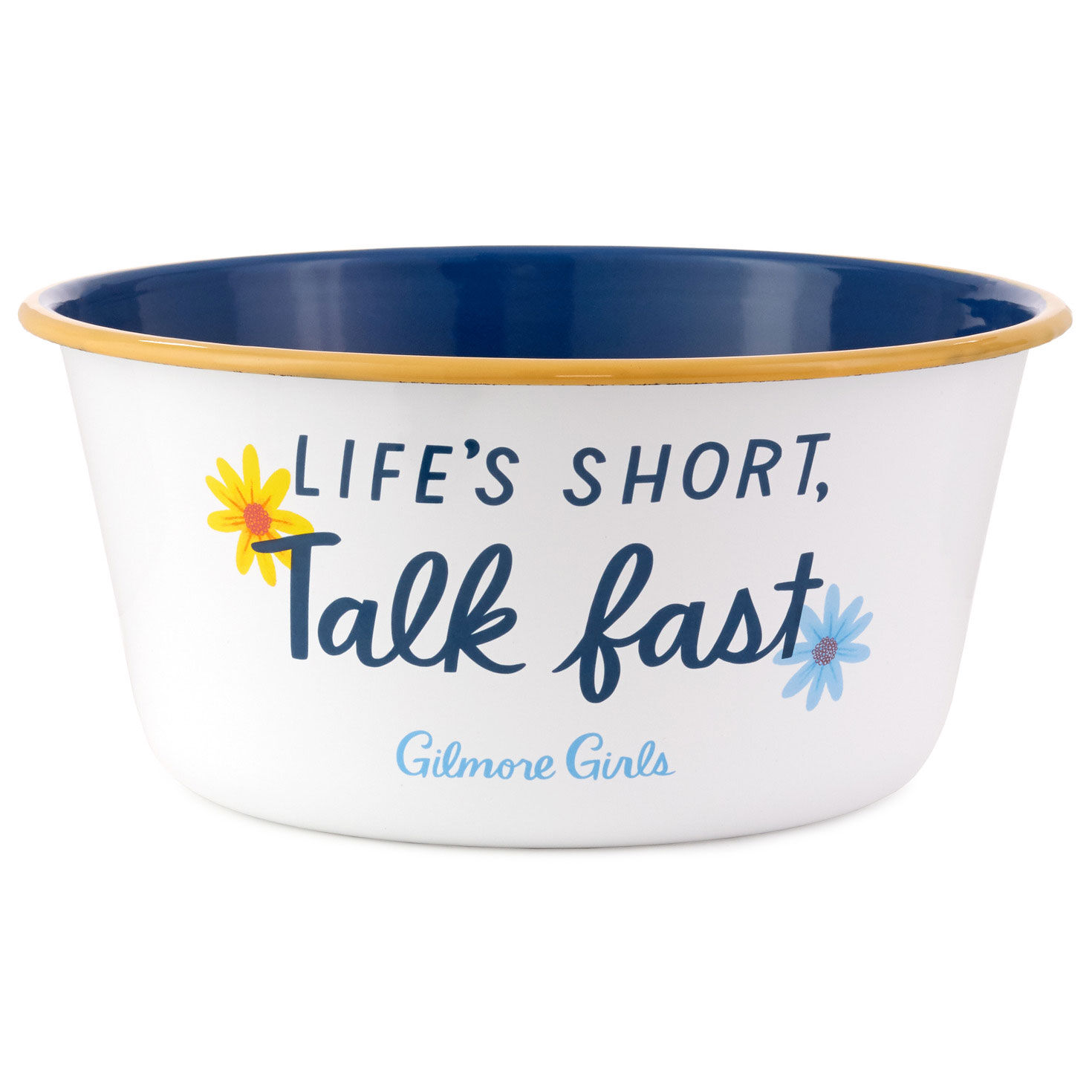 Gilmore Girls Life's Short, Talk Fast Popcorn Bowl - Serveware | Hallmark