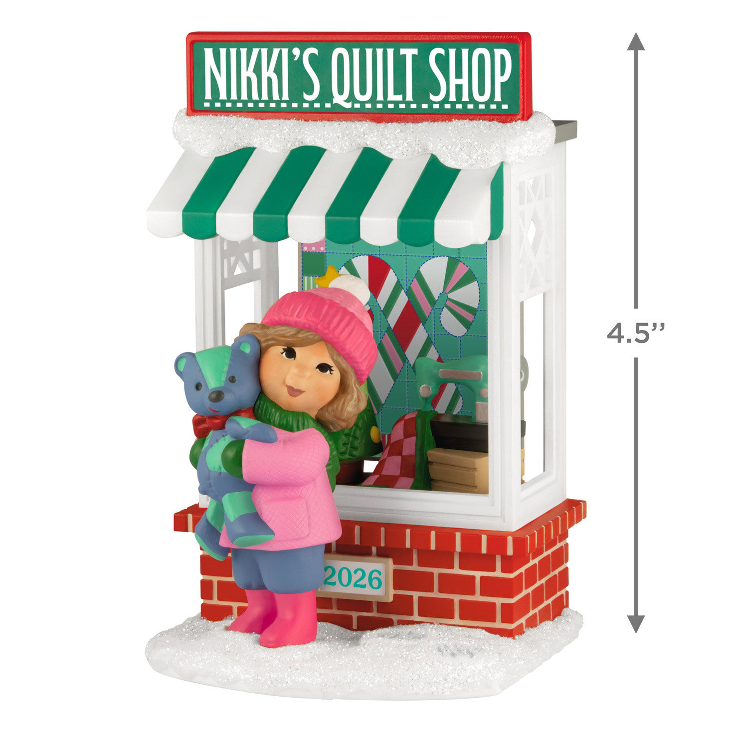Christmas Window 2026 Exclusive Ornament - Keepsake Ornament Club ...