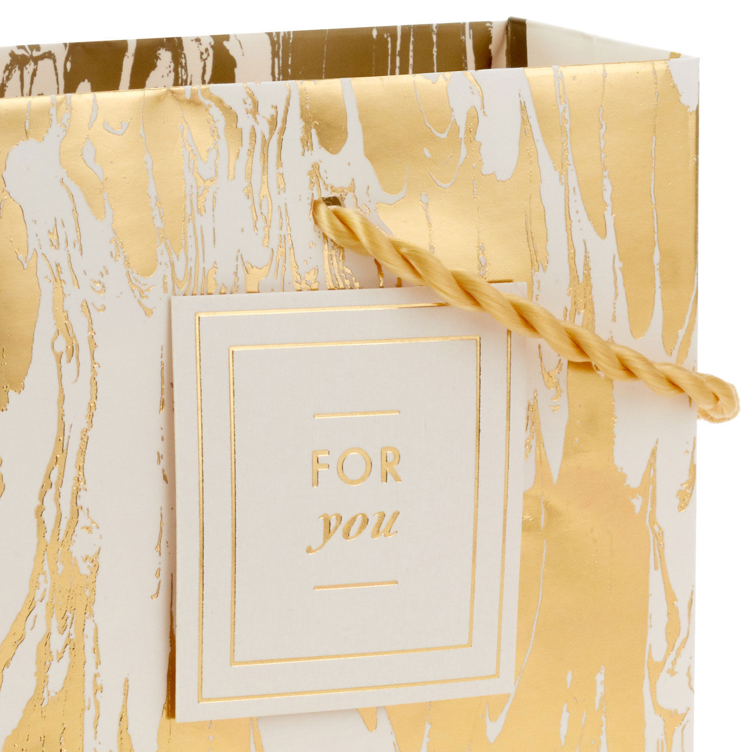 4.6" Gold Moiré Gift Card Holder Mini Bag - Gift Card Holders | Hallmark