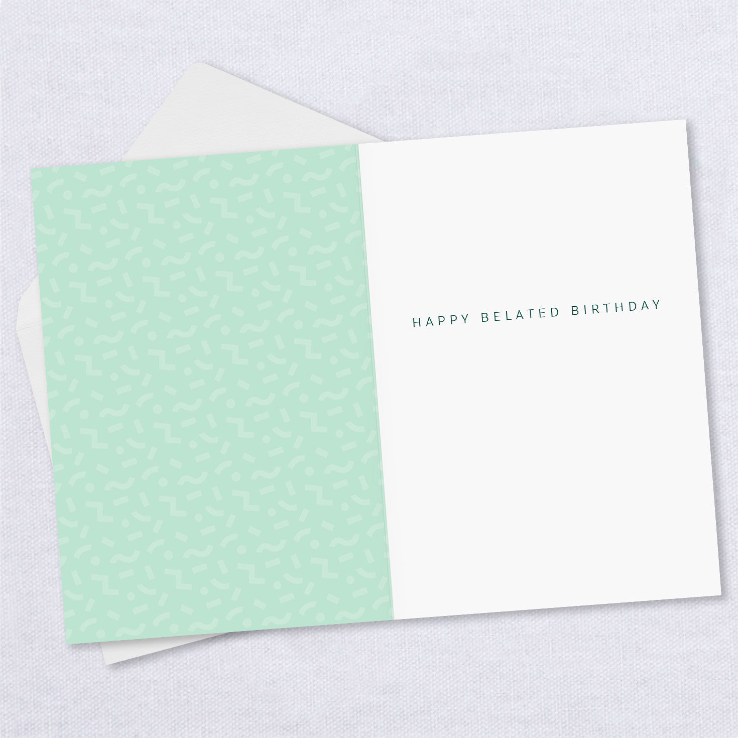 Colorful Confetti Folded Photo Card - Greeting Cards | Hallmark