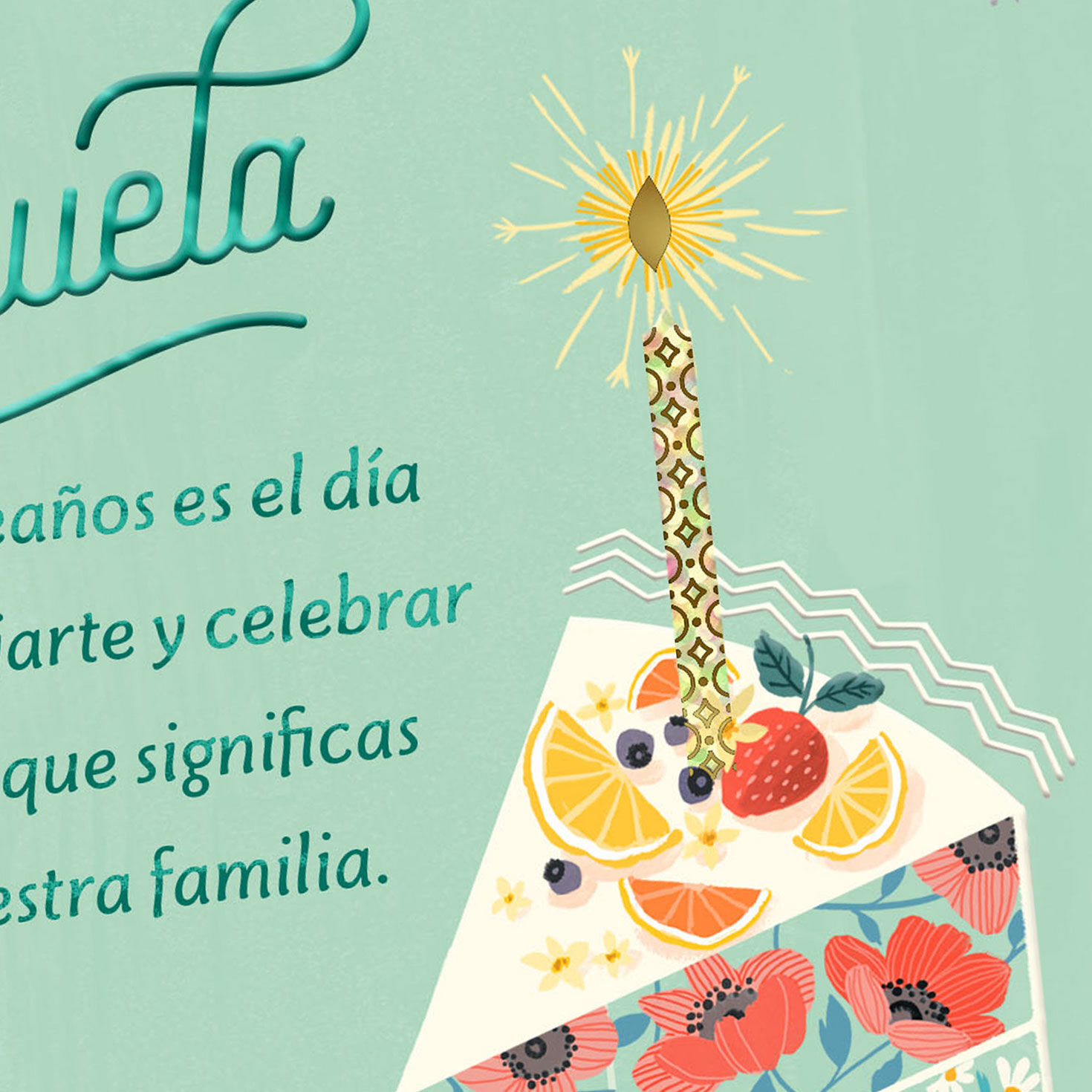 You're Loved All Year Long Spanish-Language Birthday Card for Grandma - Greeting Cards | Hallmark