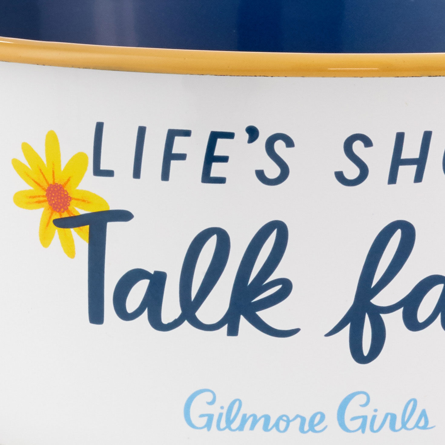 Gilmore Girls Life's Short, Talk Fast Popcorn Bowl - Serveware | Hallmark