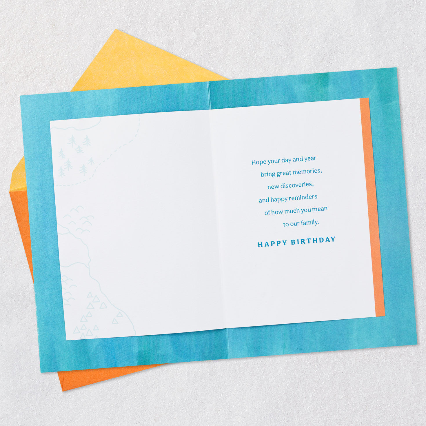 Wishes for the Year Compass Wheel Birthday Card for Son-in-Law ...