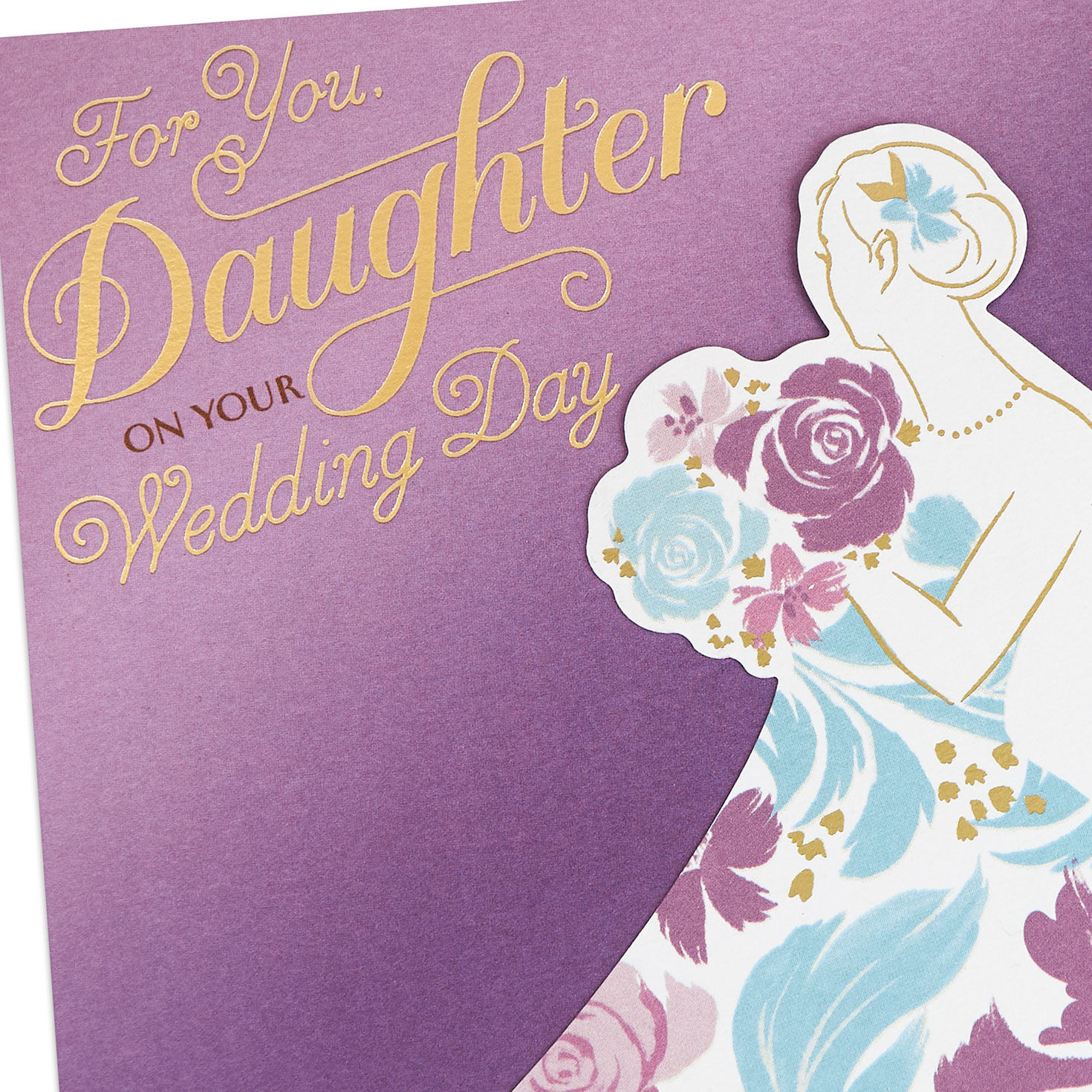 So Happy for You Wedding Card for Daughter - Greeting Cards | Hallmark