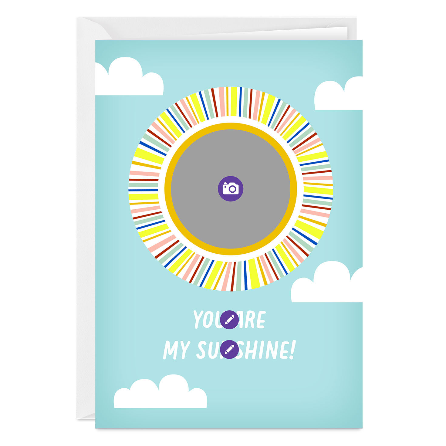 Personalized Sunshine Face Photo Card - Greeting Cards | Hallmark