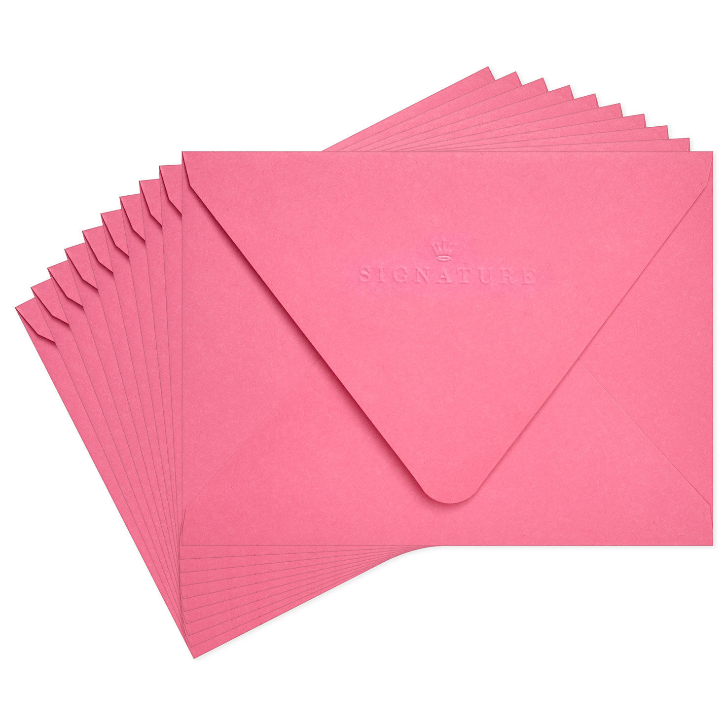 Bright Pink Designed Envelopes, Pack of 10 - Note Cards & Stationery | Hallmark