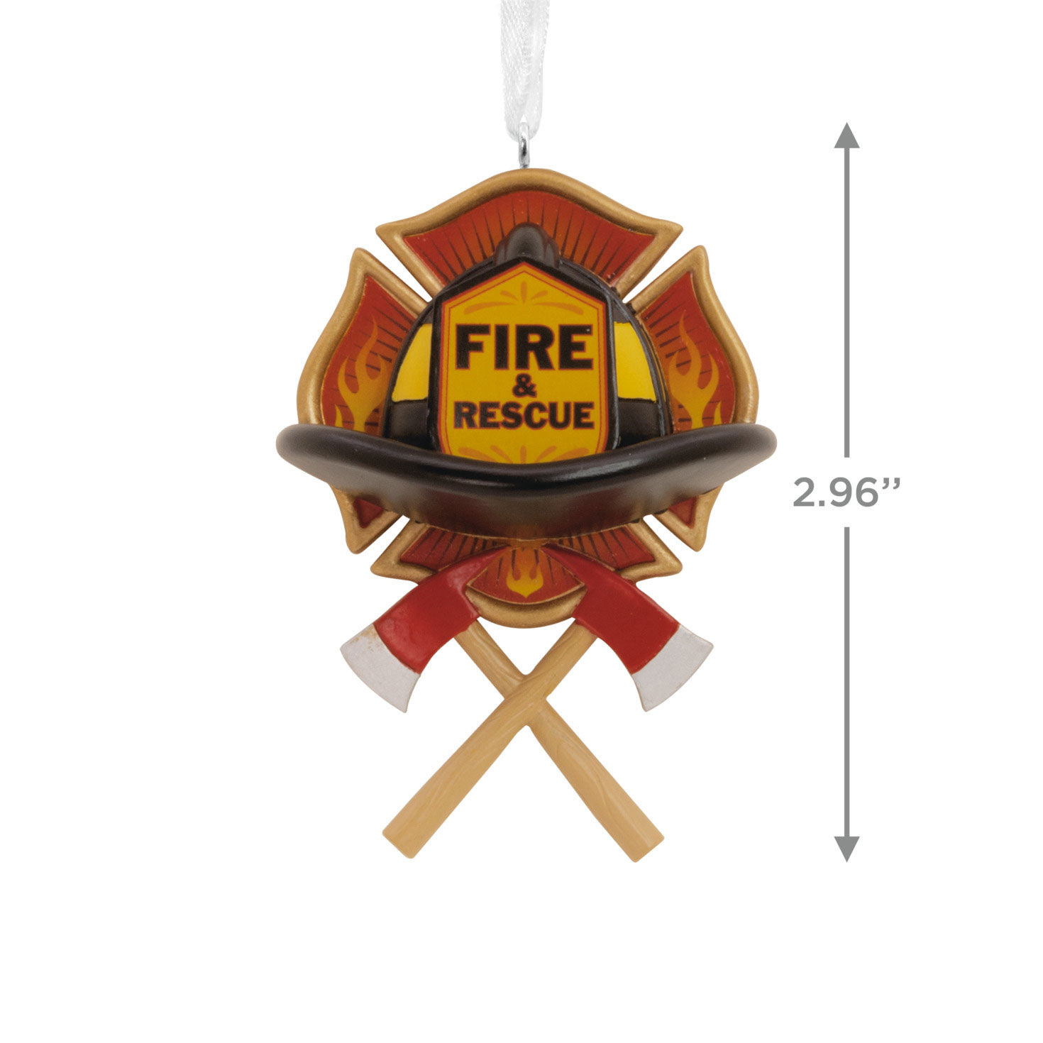 Fire and Rescue Emblem Hallmark Ornament - Hallmark Ornaments | Hallmark