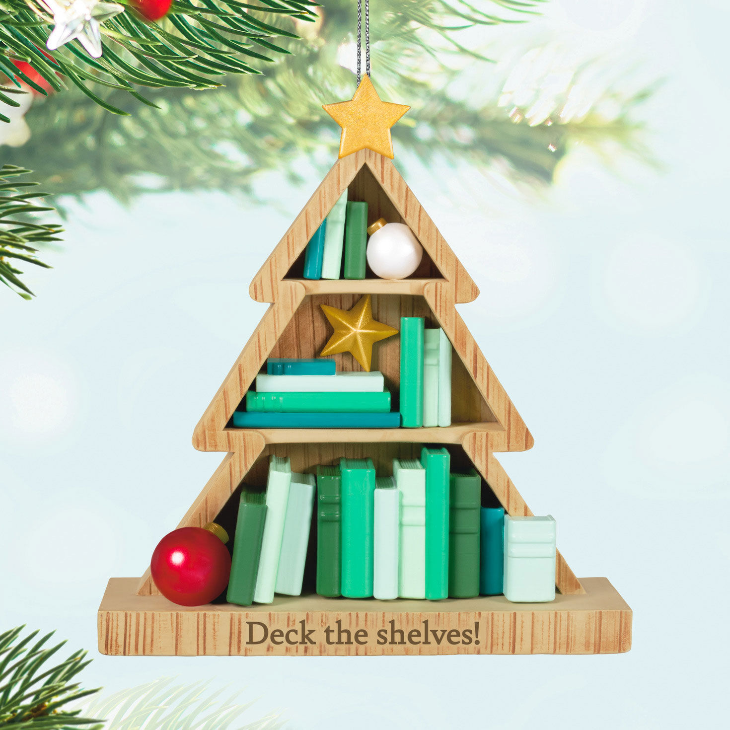 Deck the Shelves Ornament - Keepsake Ornaments | Hallmark