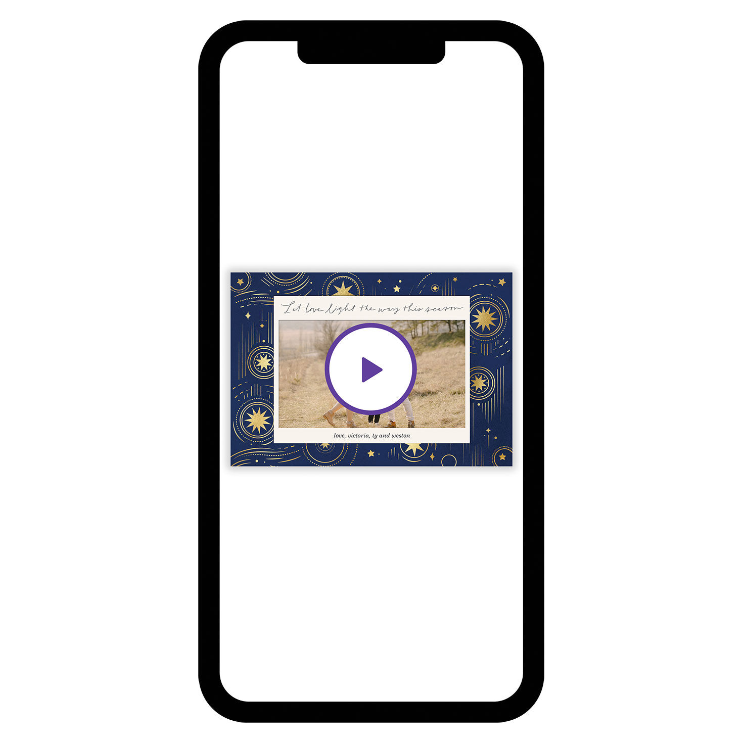 Celestial Light and Love Holiday eCard - eCards | Hallmark