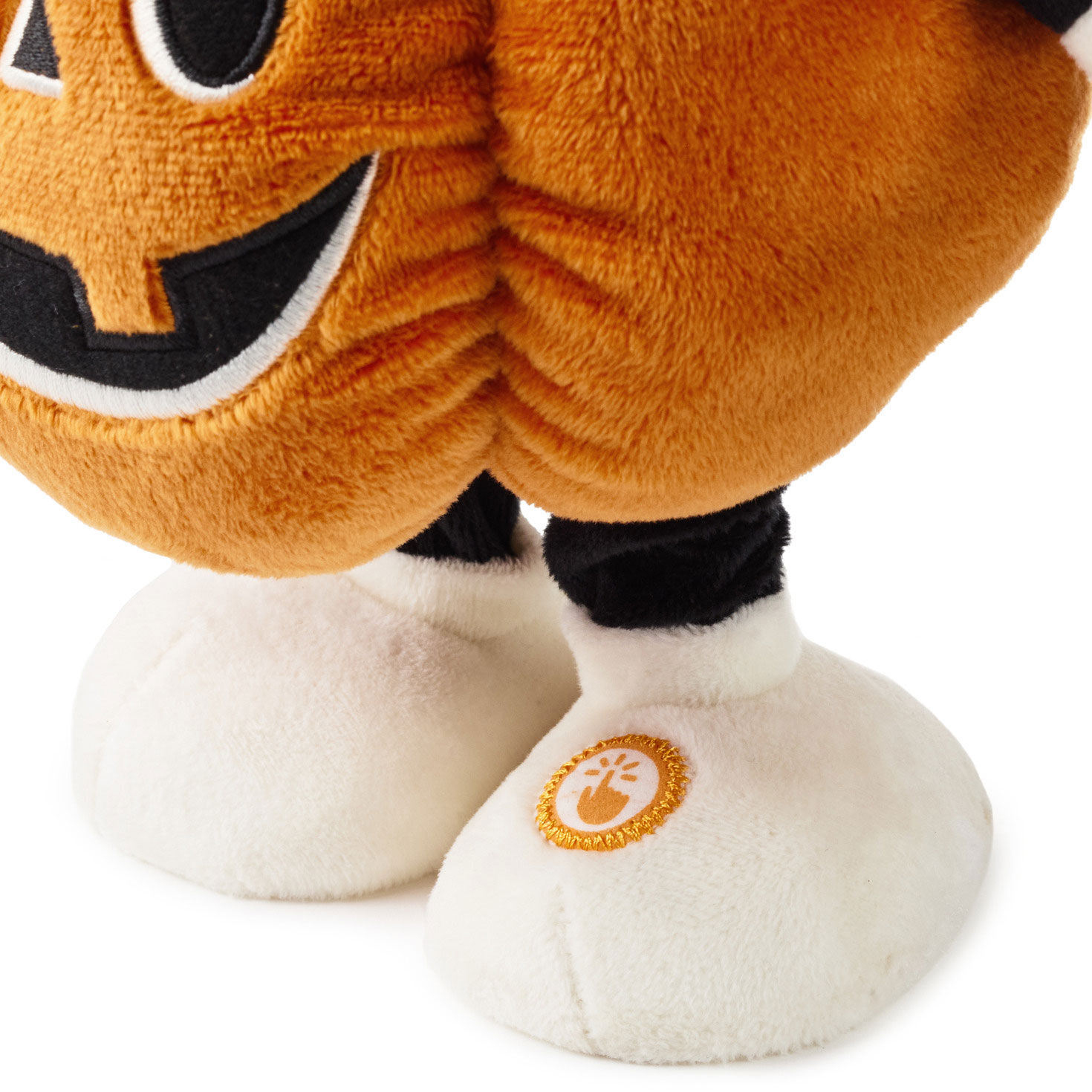Disney Jack-o'-Lantern Mickey Mouse Plush With Sound and Motion, 12.5 ...