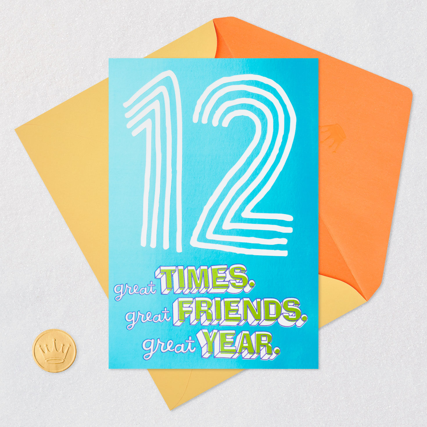 Great Times 12th Birthday Card - Greeting Cards | Hallmark