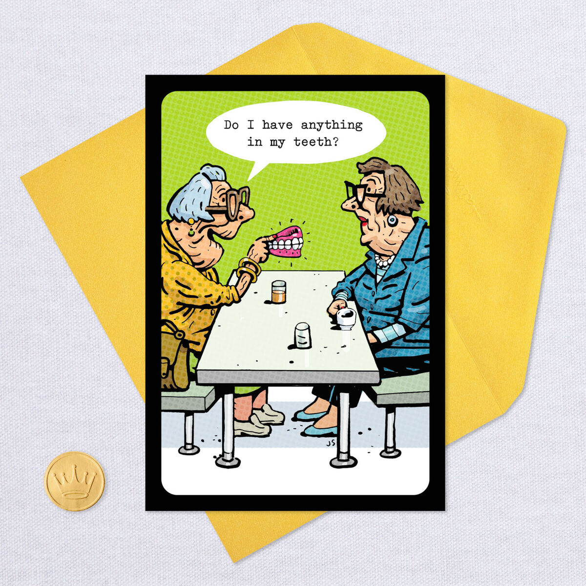 Denture Adventure Funny Birthday Card Greeting Cards Hallmark denture-adventure-funny-birthday-card-greeting-cards-hallmark