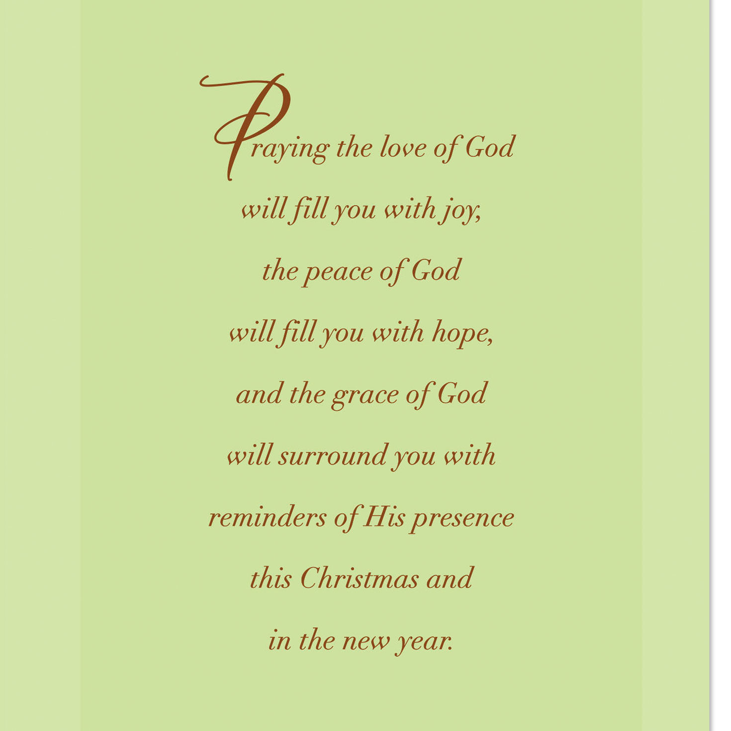 Warm Christmas Blessings Religious Christmas Card - Greeting Cards ...