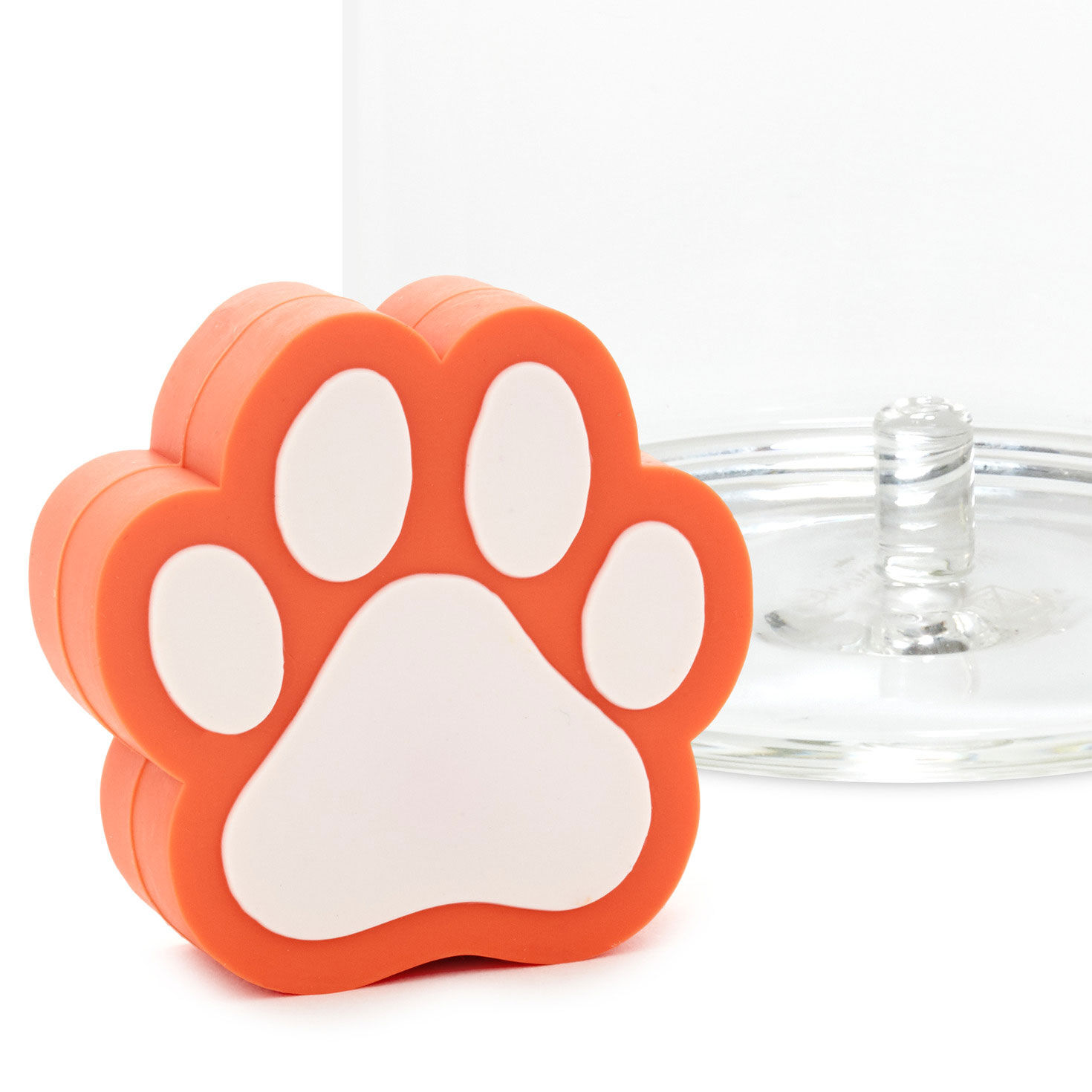 Charmers Paw Print Silicone Charm, 1.8" H - Wine Glasses | Hallmark