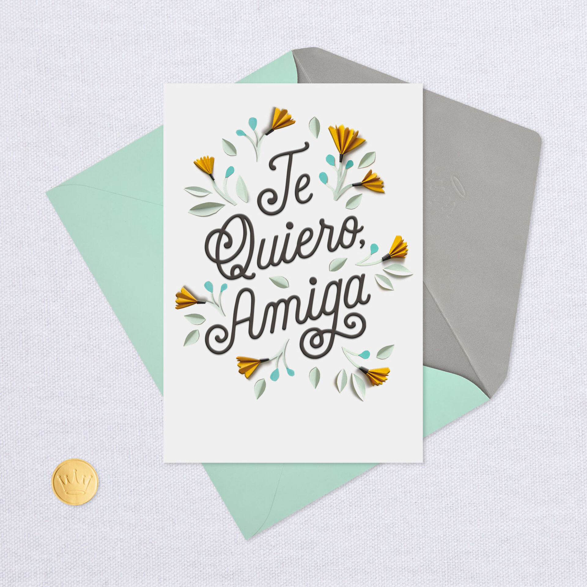 Love You, Amiga Spanish-Language Friendship Card - Greeting Cards ...