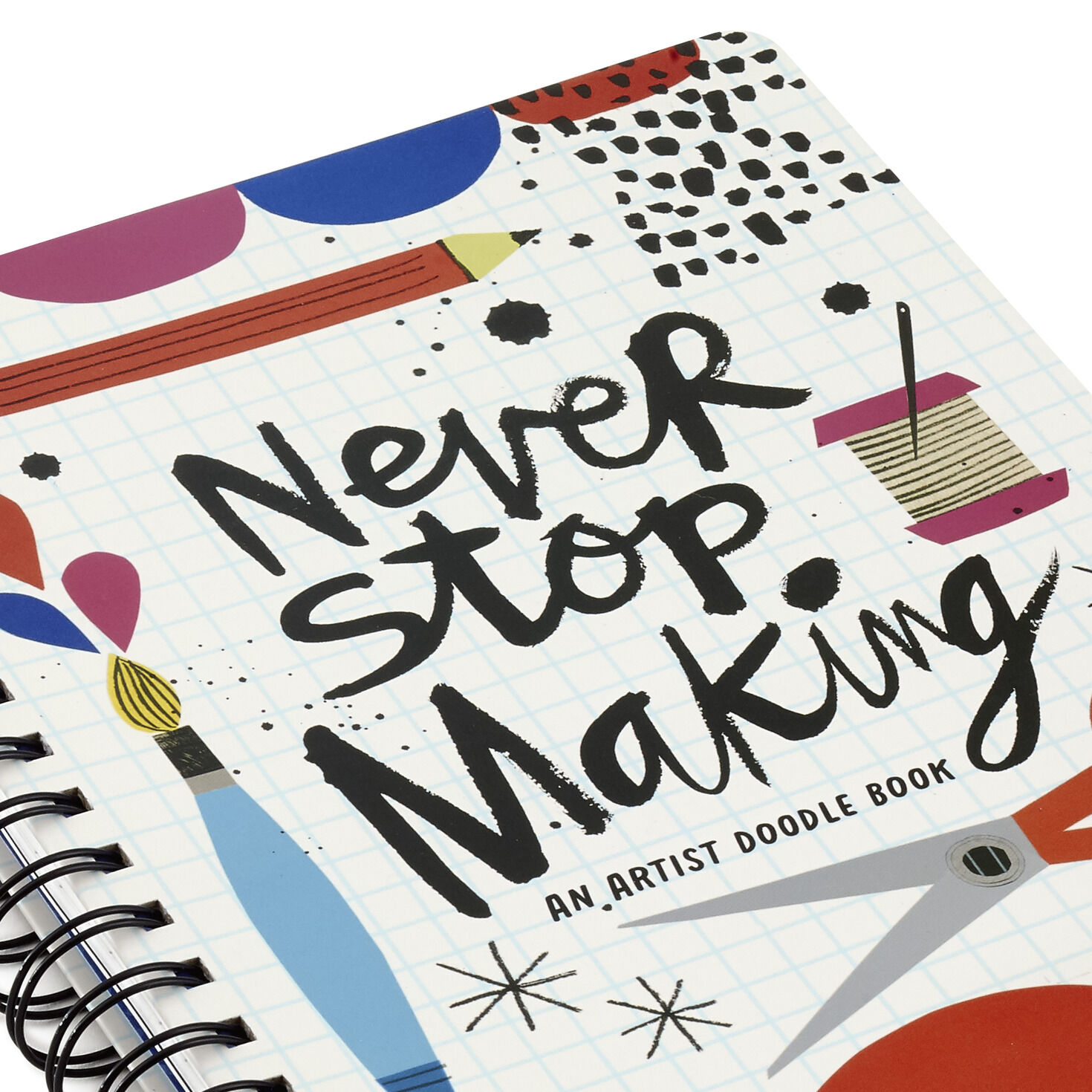 Never Stop Making Artist Doodle Book - Notebooks & Journals | Hallmark
