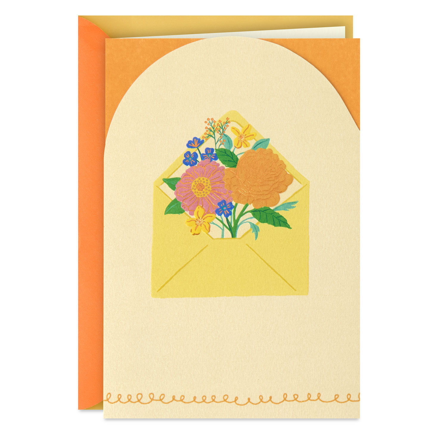 Flowers in Envelope Blank Card - Greeting Cards | Hallmark