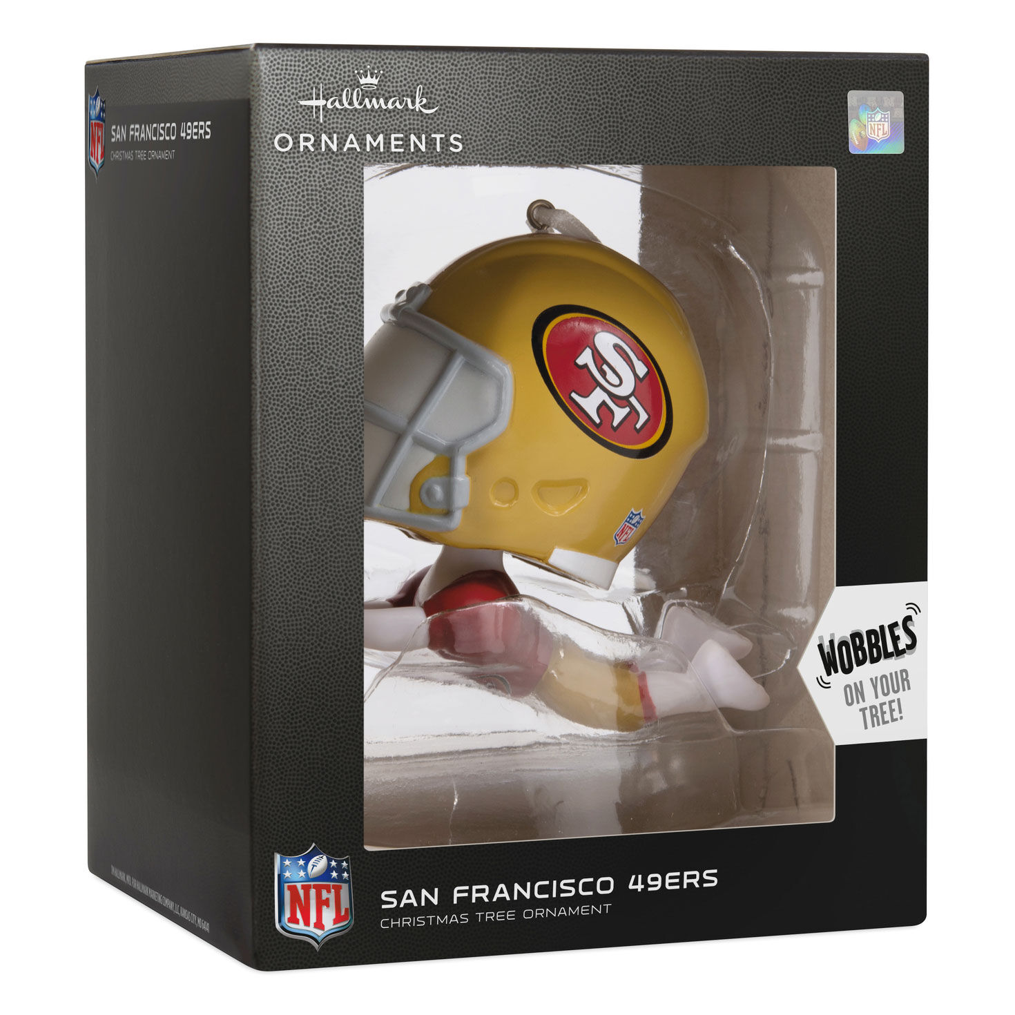 NFL San Francisco 49ers Bouncing Buddy Hallmark Ornament - Hallmark ...