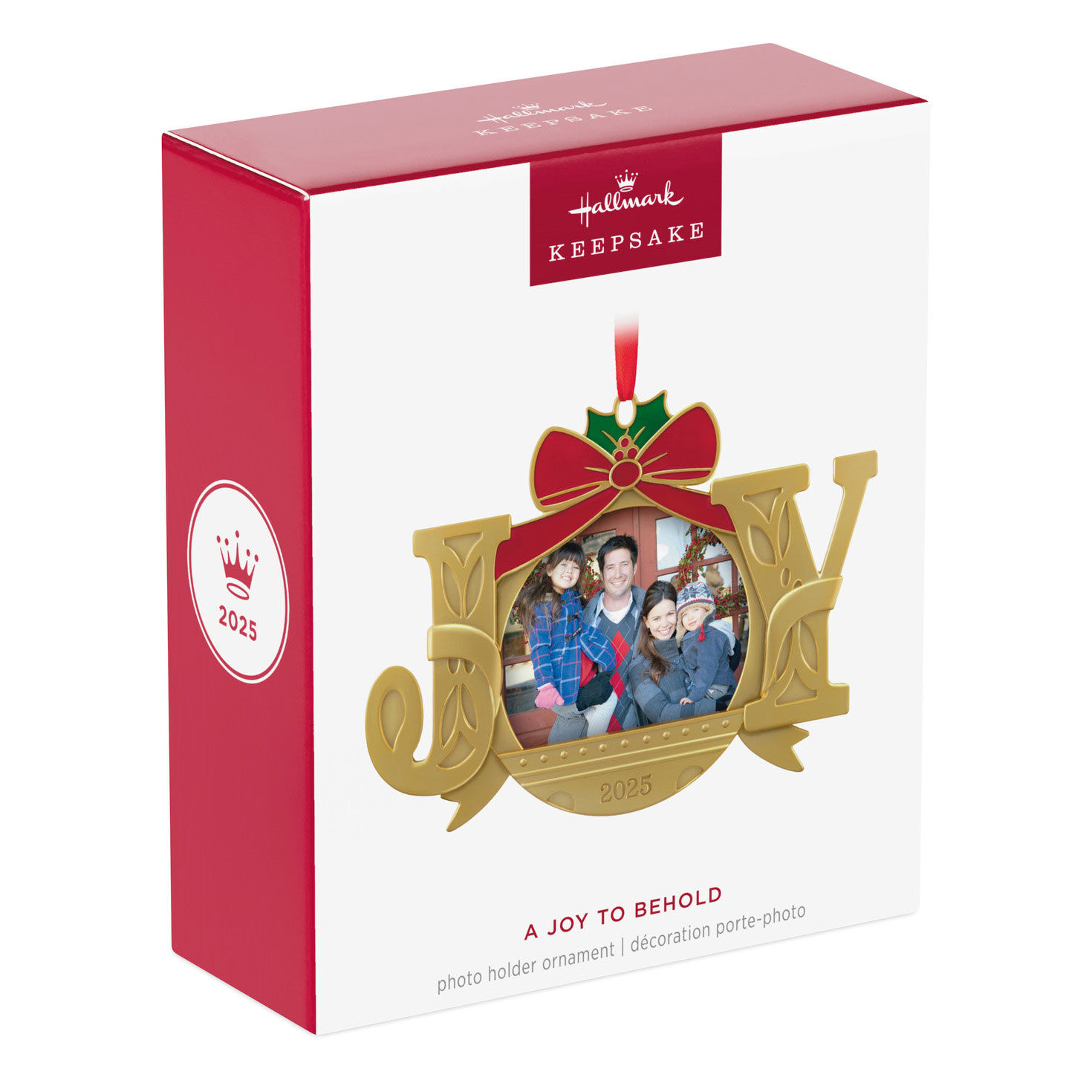 A Joy to Behold 2025 Photo Frame Metal Ornament - Keepsake Ornaments ...