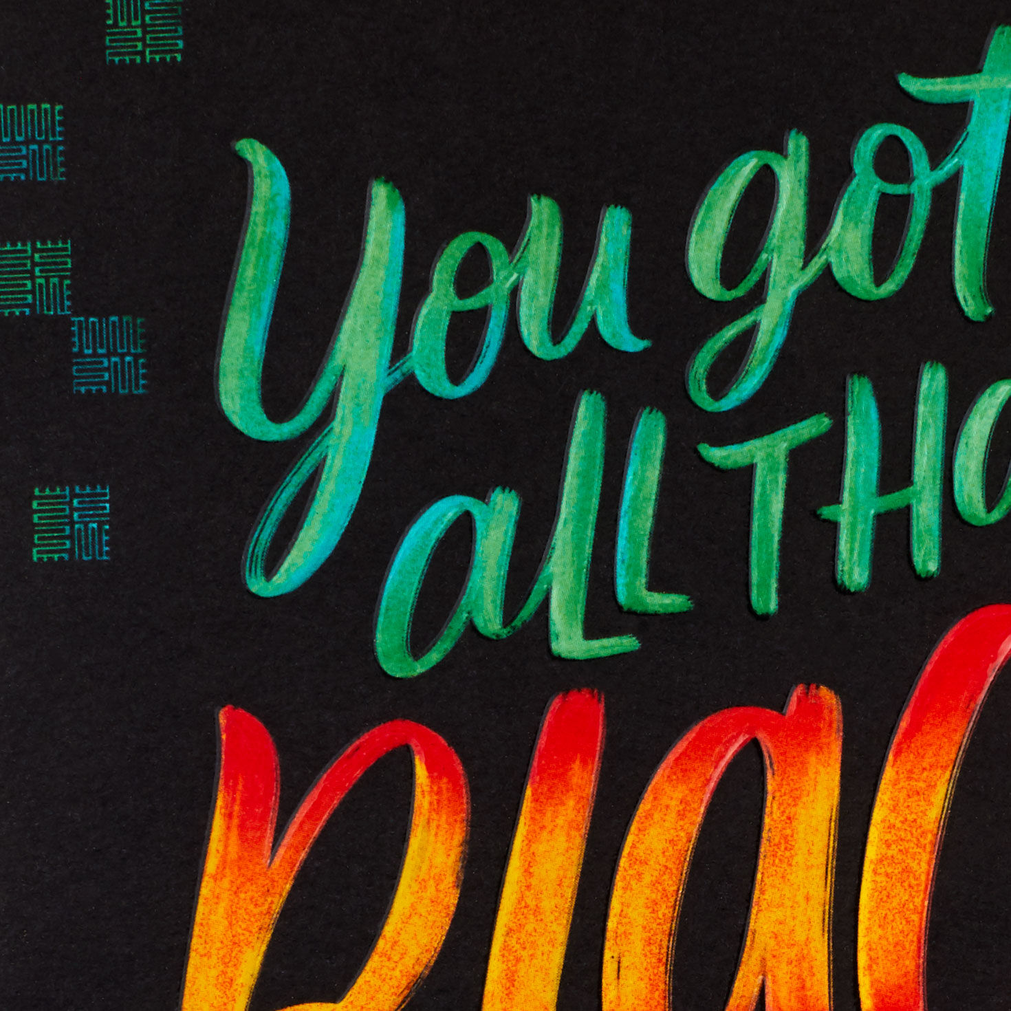 Fam, I'm Inspired by Your Black Excellence Card - Greeting Cards | Hallmark