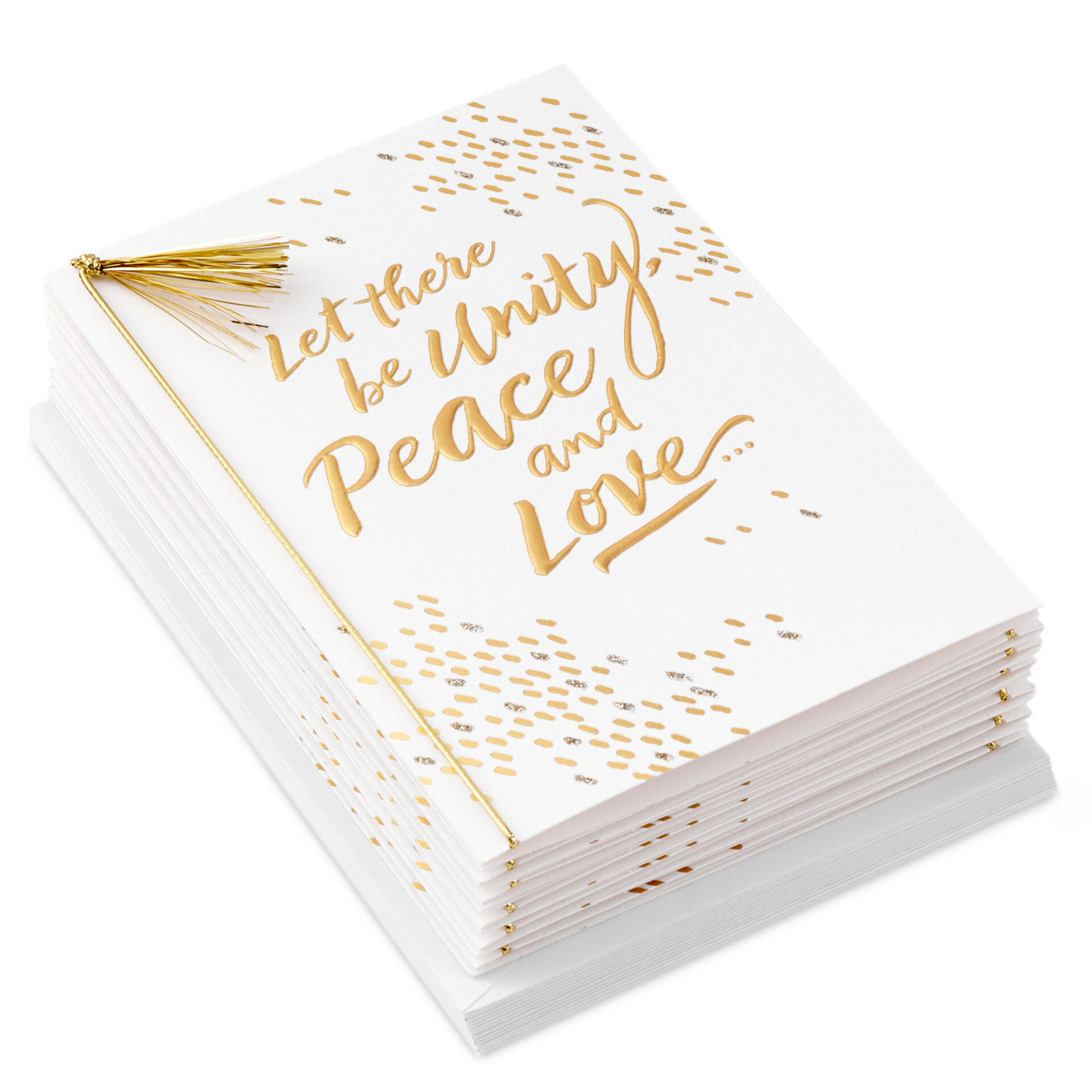 Peace, Unity and Love Boxed Christmas Cards, Pack of 12 - Boxed Cards ...