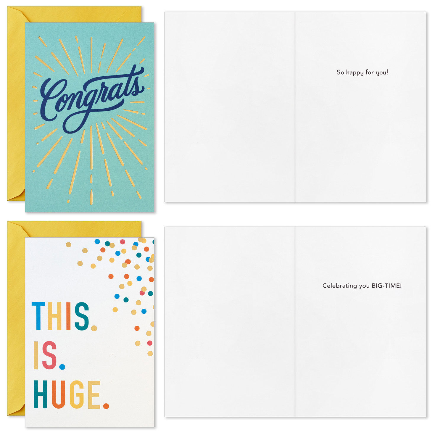 Inspired Modern Boxed Assorted Congratulations Cards, Pack of 24 ...