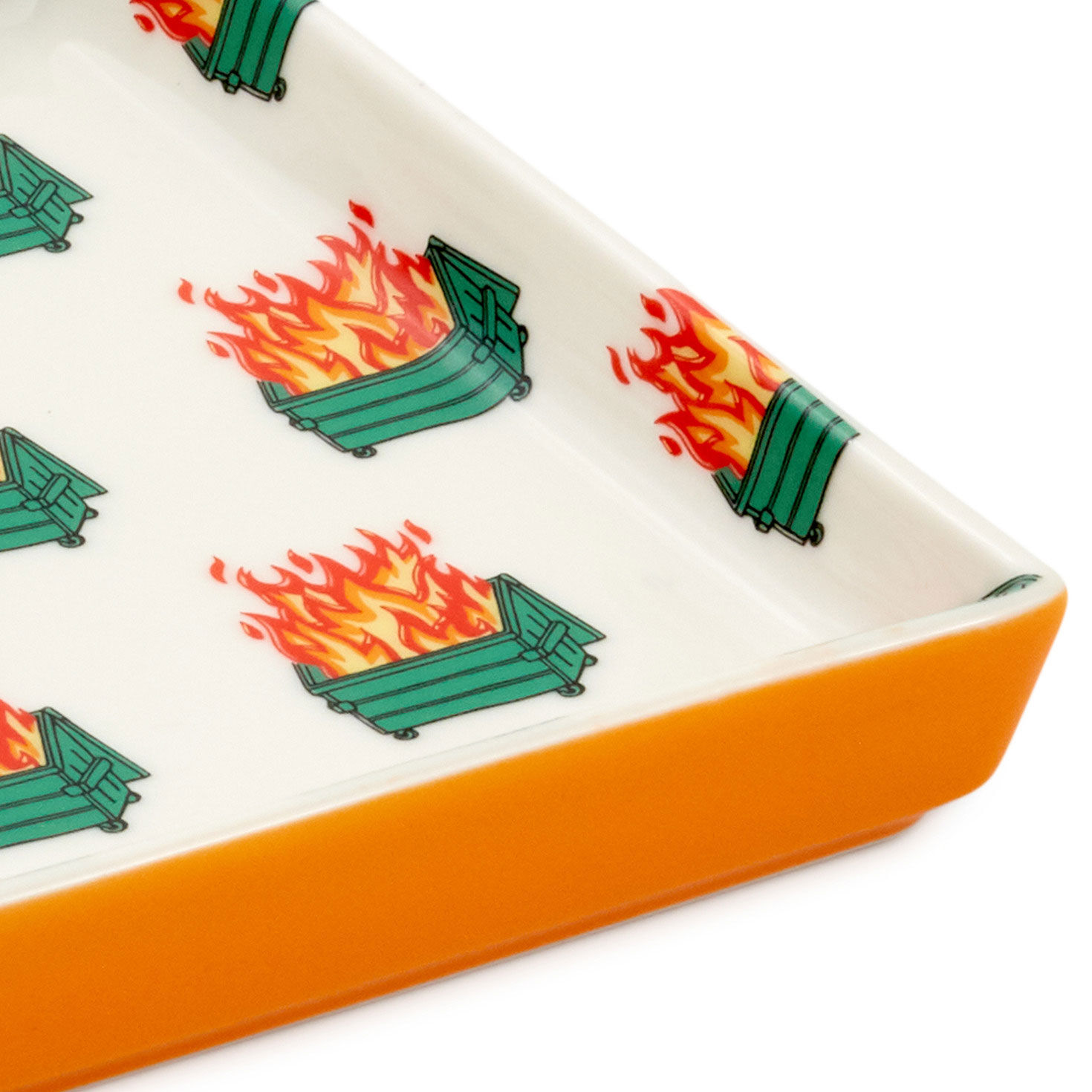 Dumpster Fire Funny Trinket Tray - Trays & Boxes | Hallmark